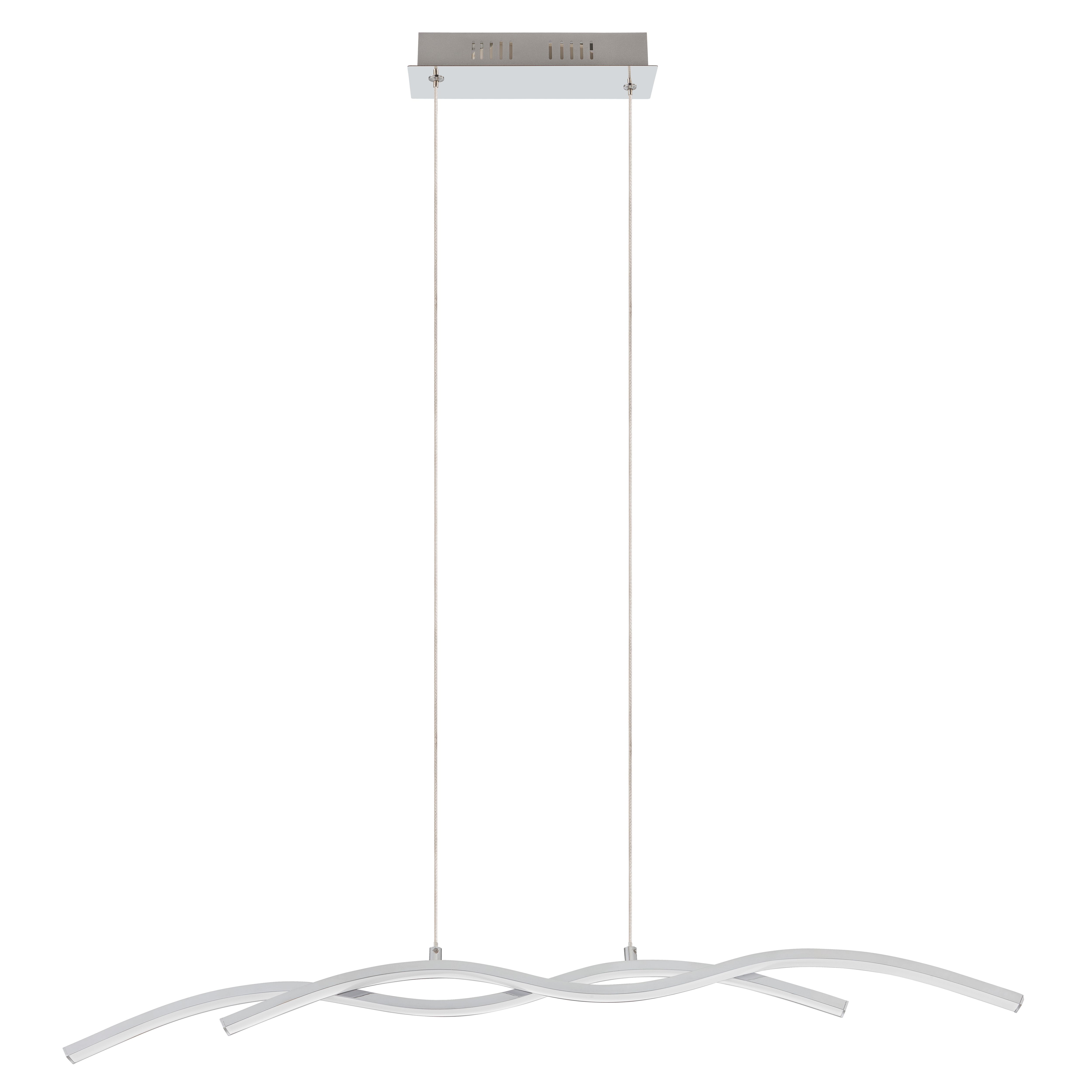 Alani Chrome effect 2 Lamp Pendant ceiling light | Departments | DIY at B&Q