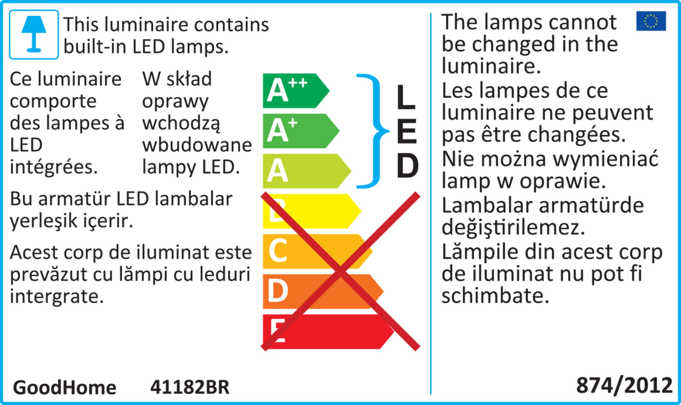 Giausar Gold effect Wall light | Departments | DIY at B&Q