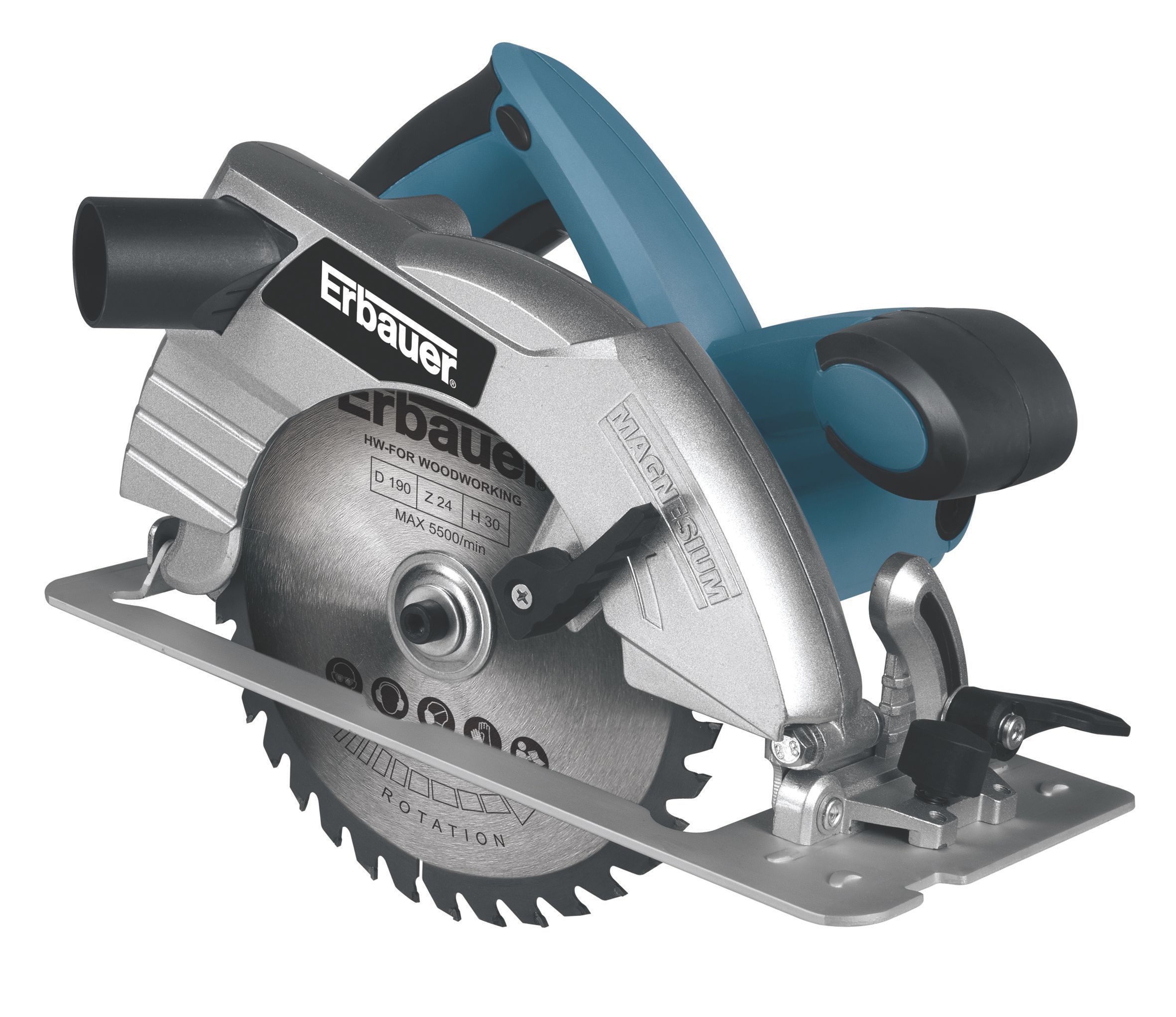 Erbauer 1500W 240V 190mm Corded Circular saw ERB566CSW | Departments ...