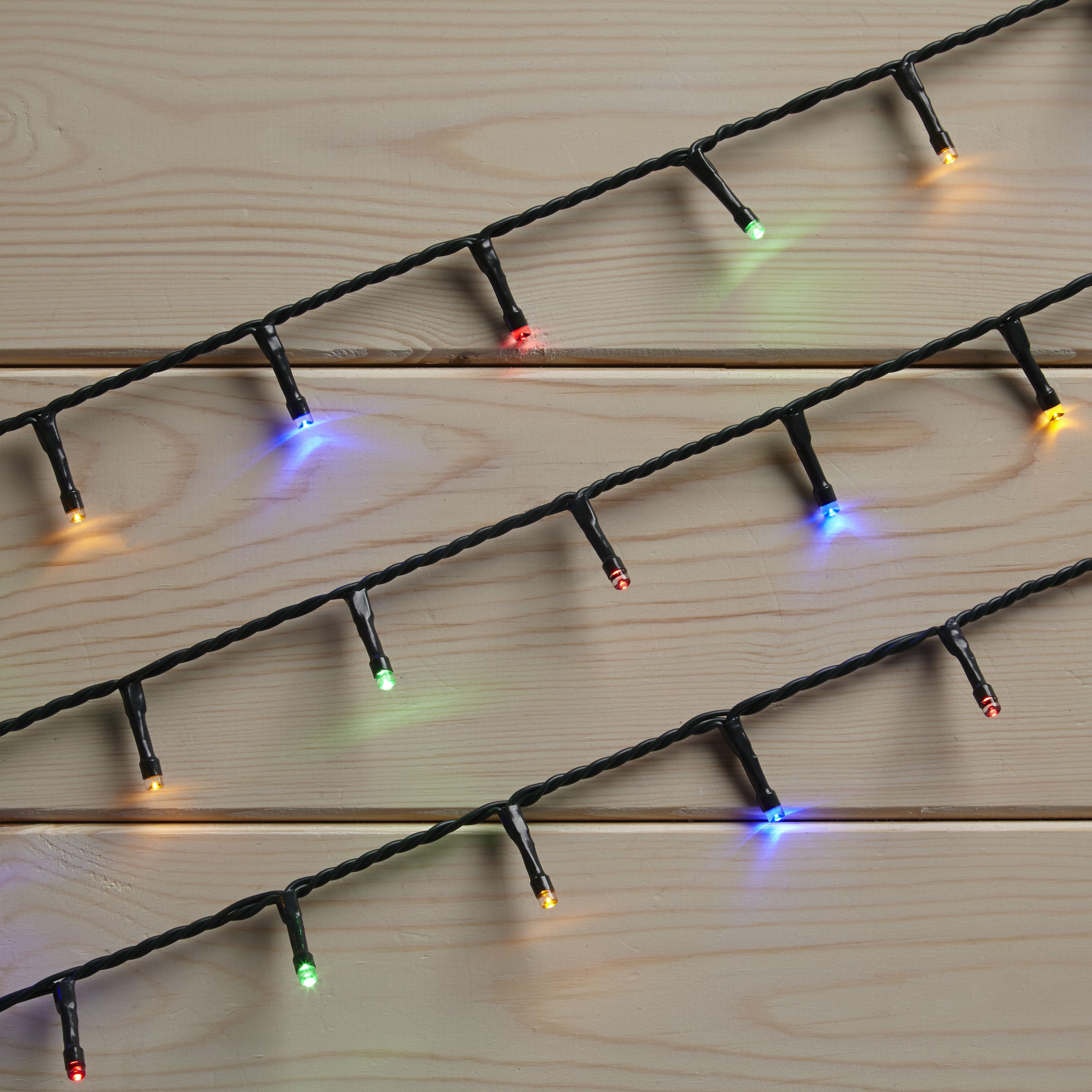 400 Multicolour LED String Lights | Departments | DIY at B&Q