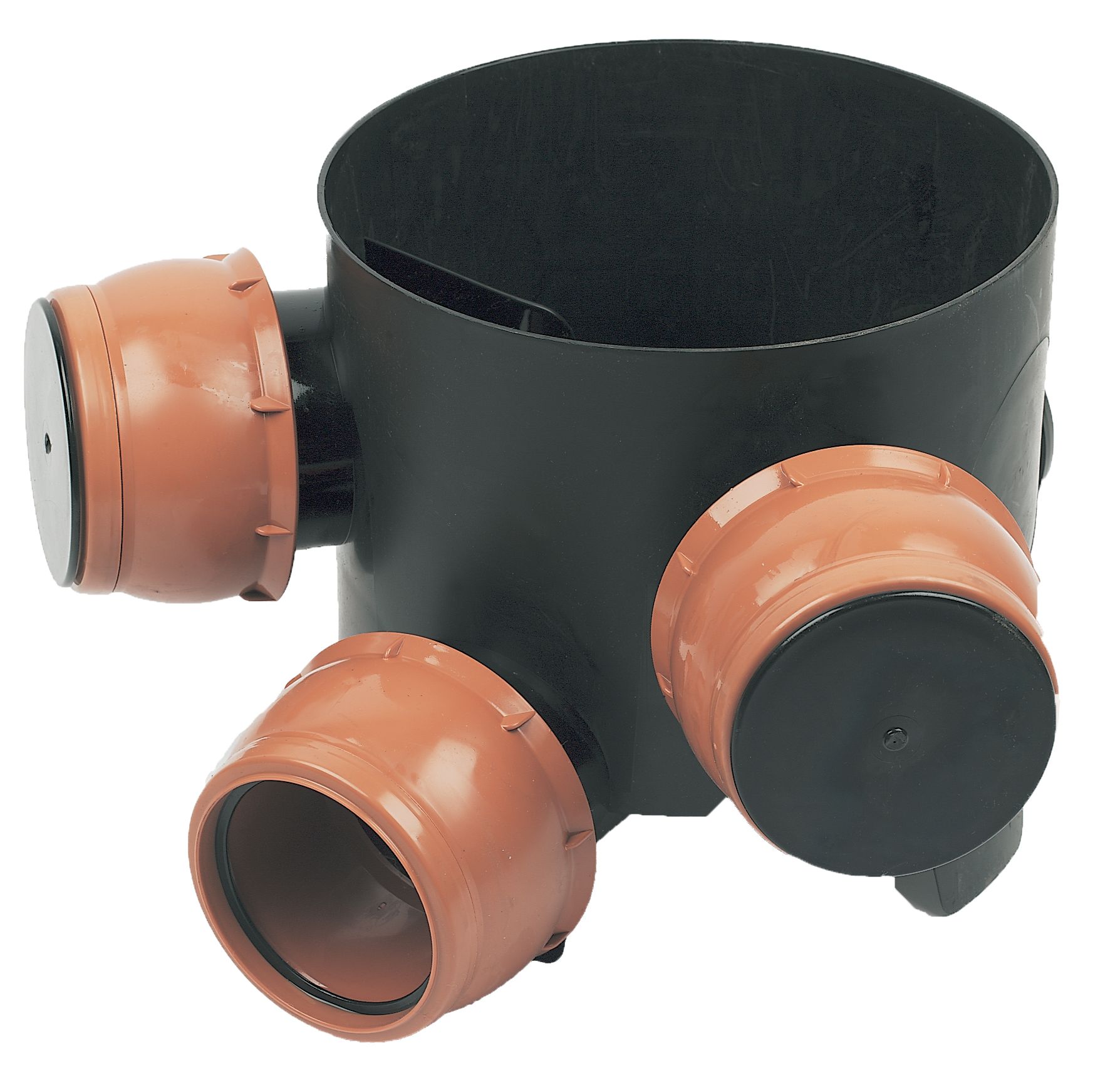 FloPlast Underground Drainage Mini access chamber base (Dia)300mm ...