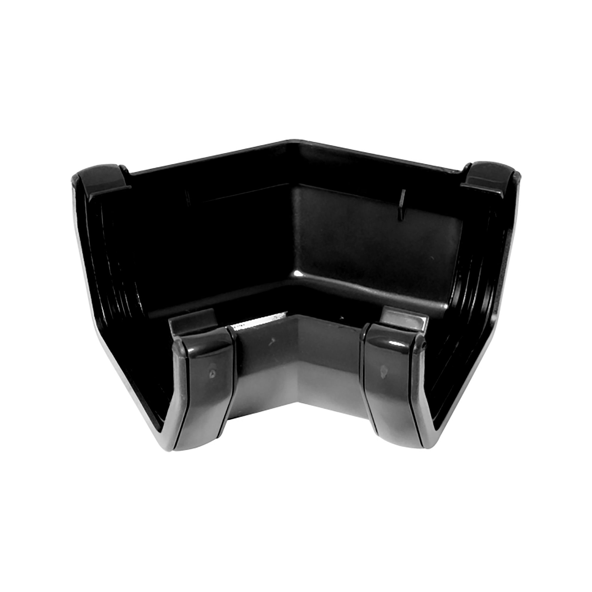 FloPlast Square 135° Gutter angle, Anthracite grey | Departments | DIY ...