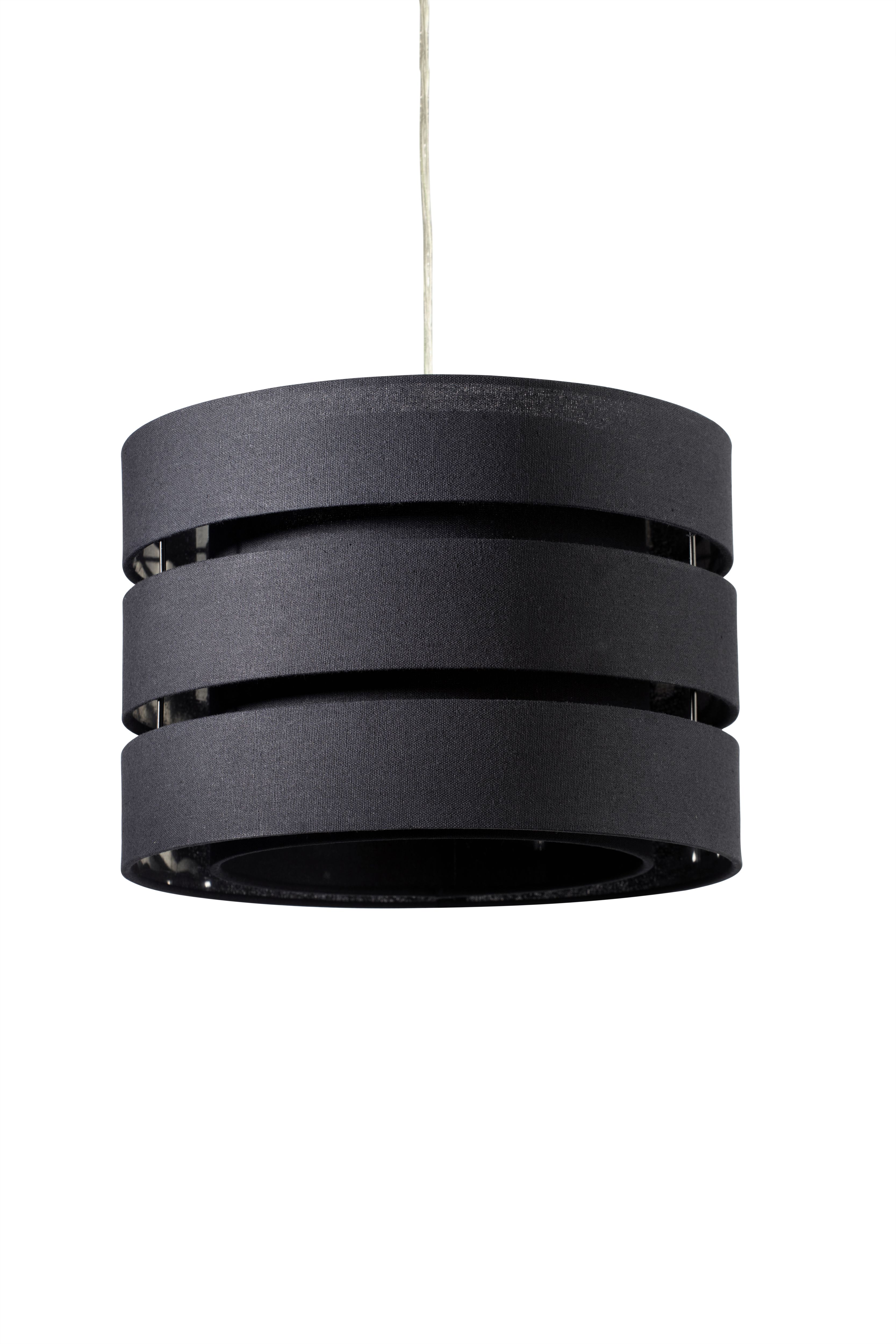 Trio Black Light shade (D)350mm | Departments | DIY at B&Q