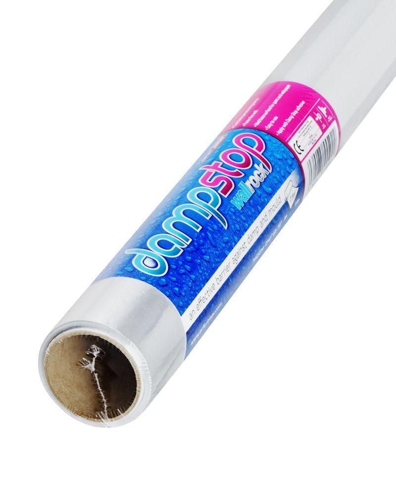 Wallrock Dampstop White Plain Paintable Wallpaper | Departments | DIY ...