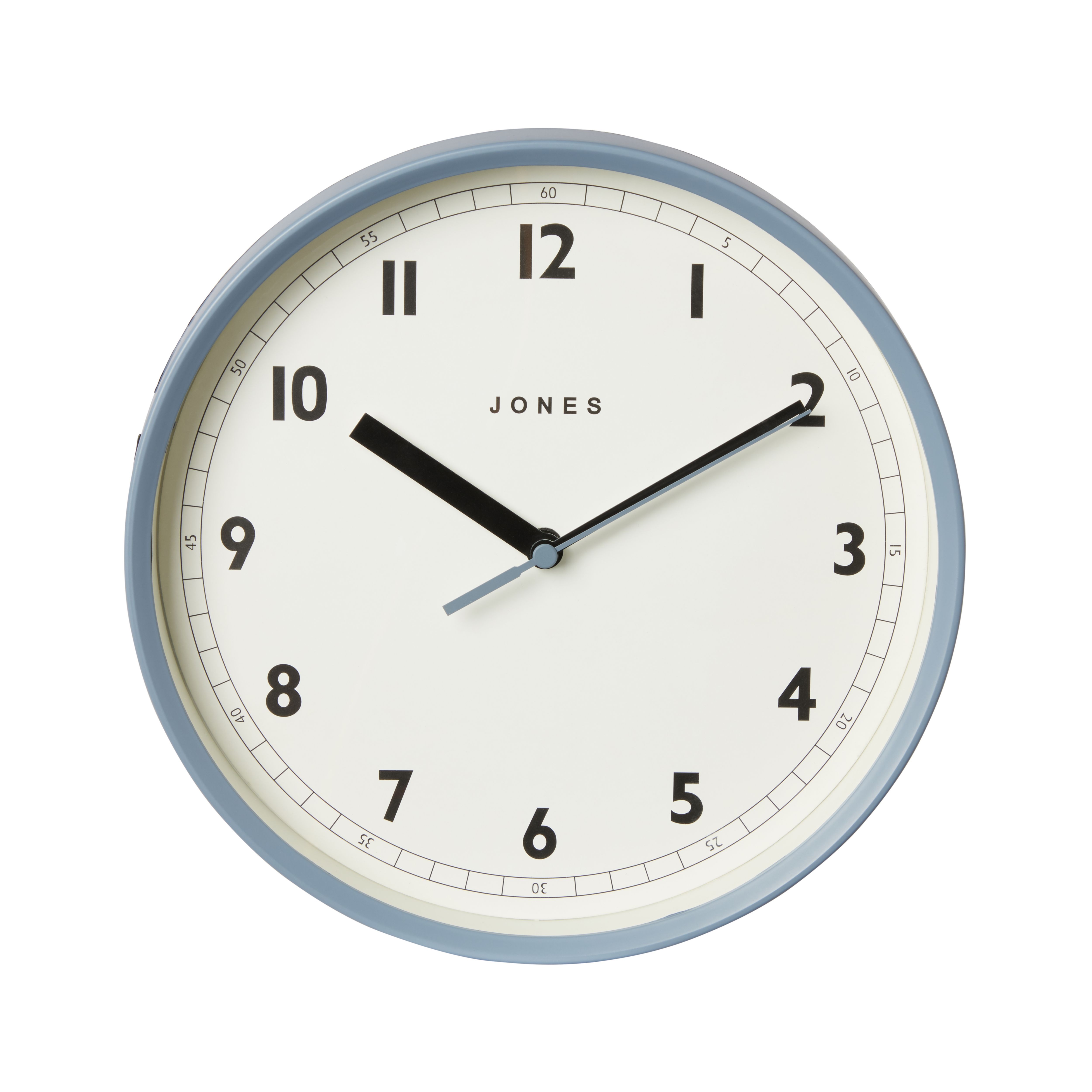 Jones Dime Contemporary Old boat blue Clock | Departments | DIY at B&Q