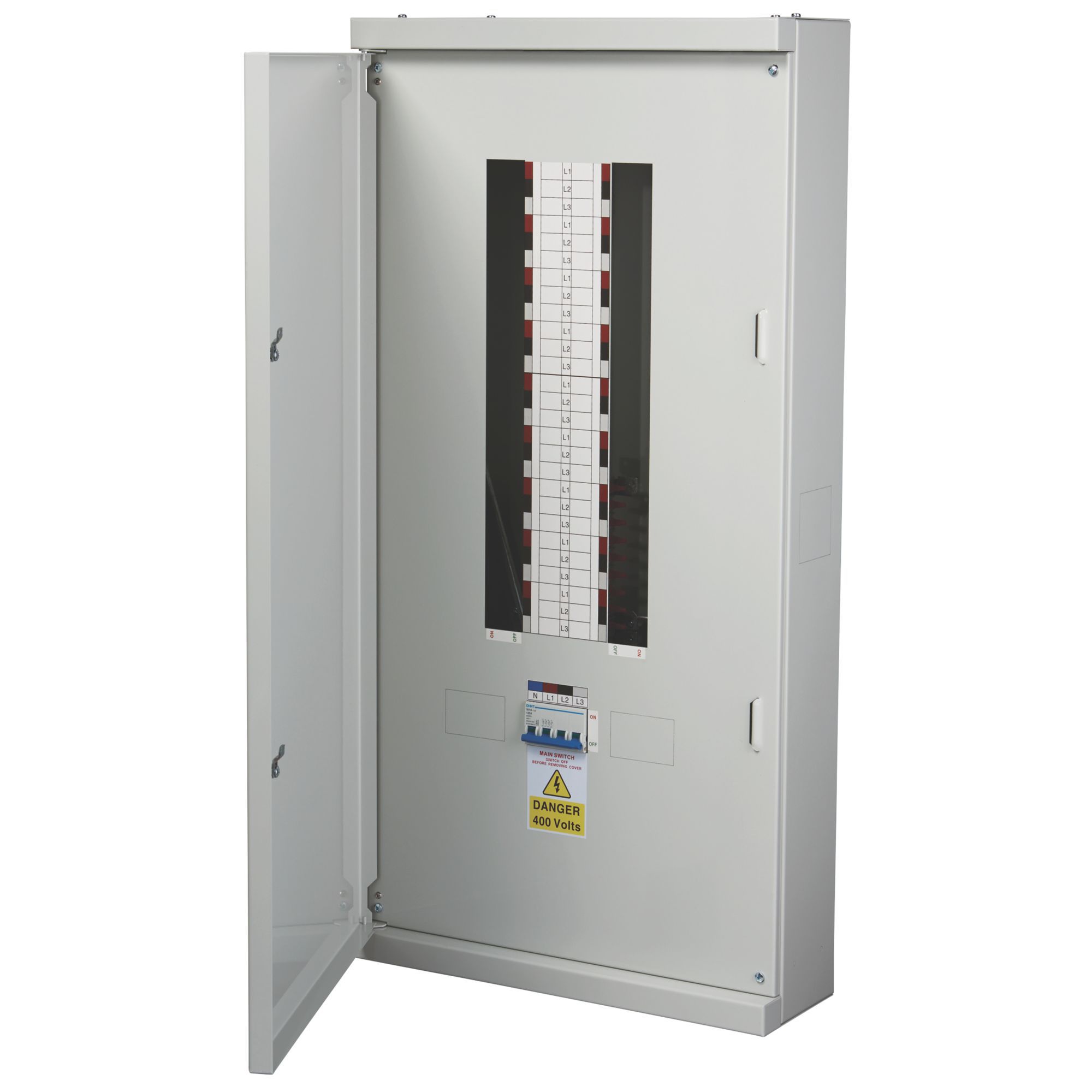 Chint 18 way 125A Distribution board | Departments | DIY at B&Q Chint 18 way 125A Distribution board | Departments | DIY at B&Q