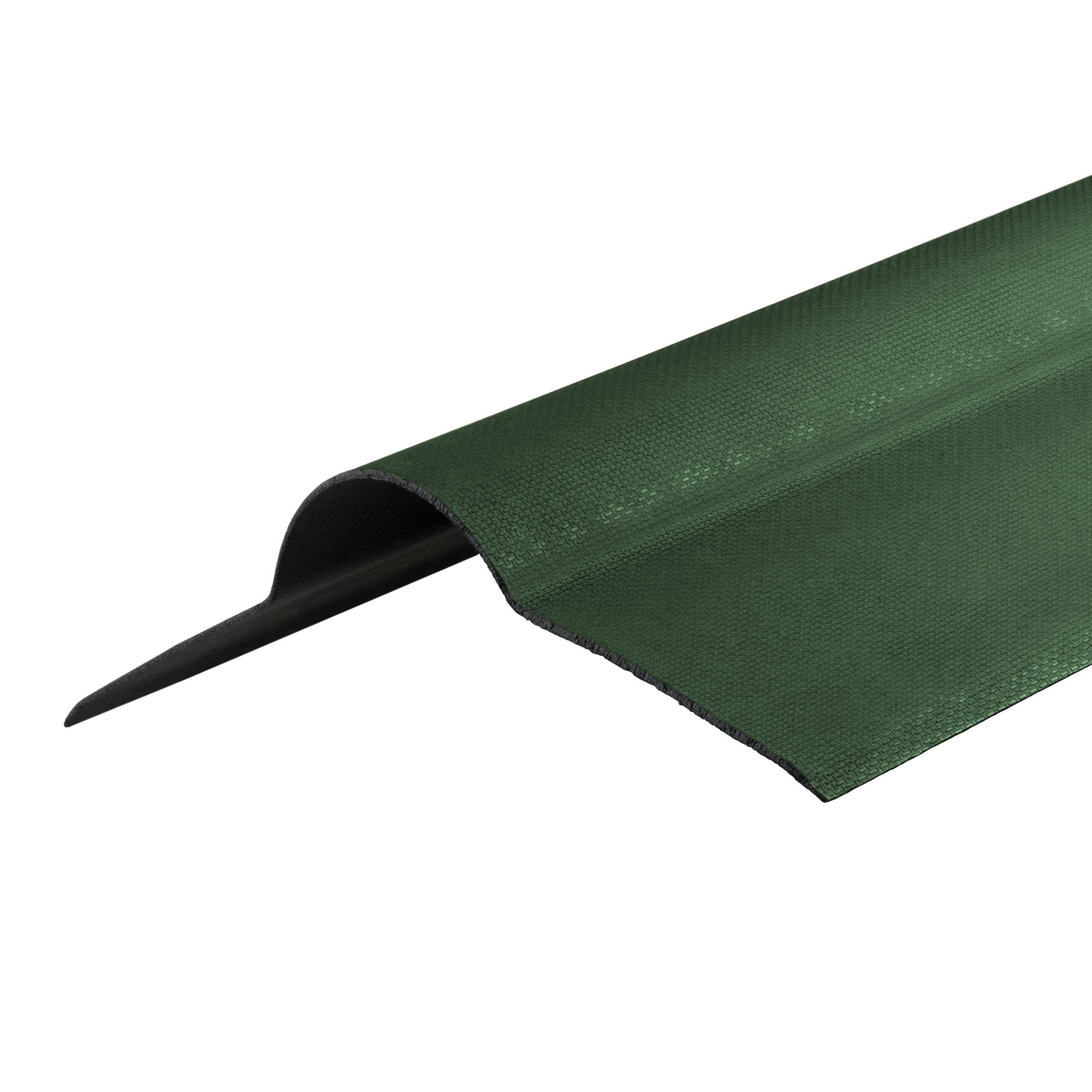 Green Bitumen Roof ridge capping 0.95m x 420mm | Departments | DIY at B&Q