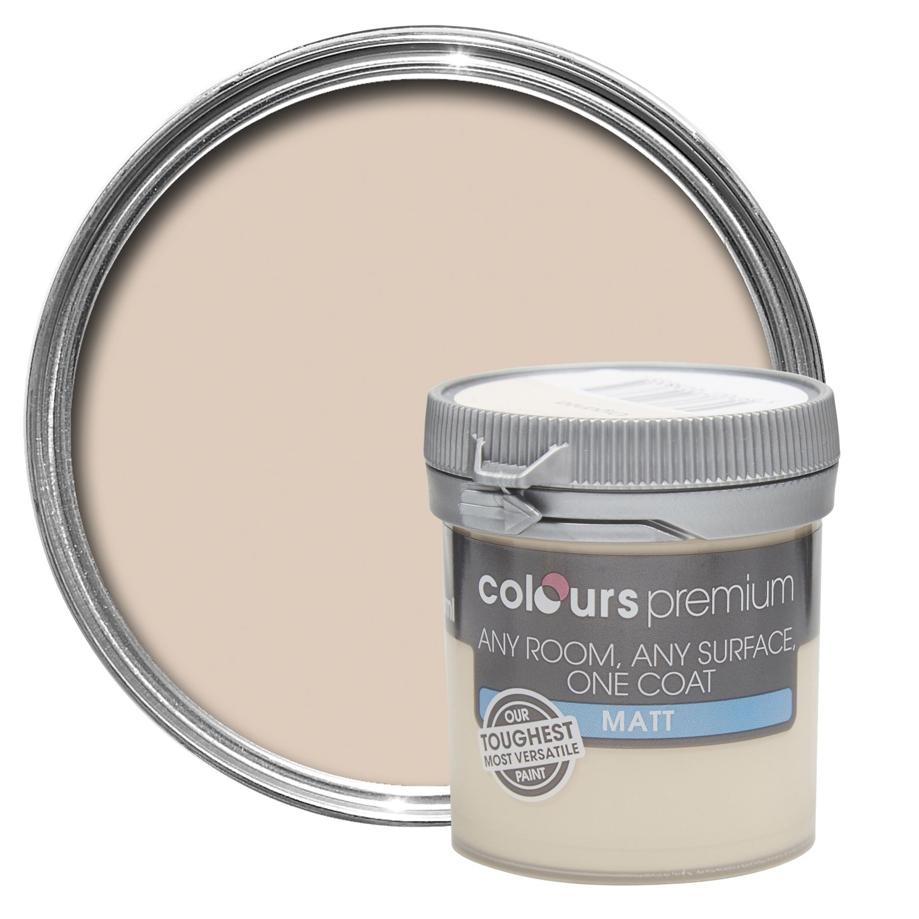 Colours Premium Organza Matt Emulsion paint 0.05L Tester pot ...