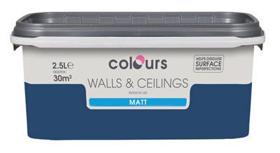 SKIP19B COLOURS STANDARD MATT EMULSION | Departments | DIY at B&Q