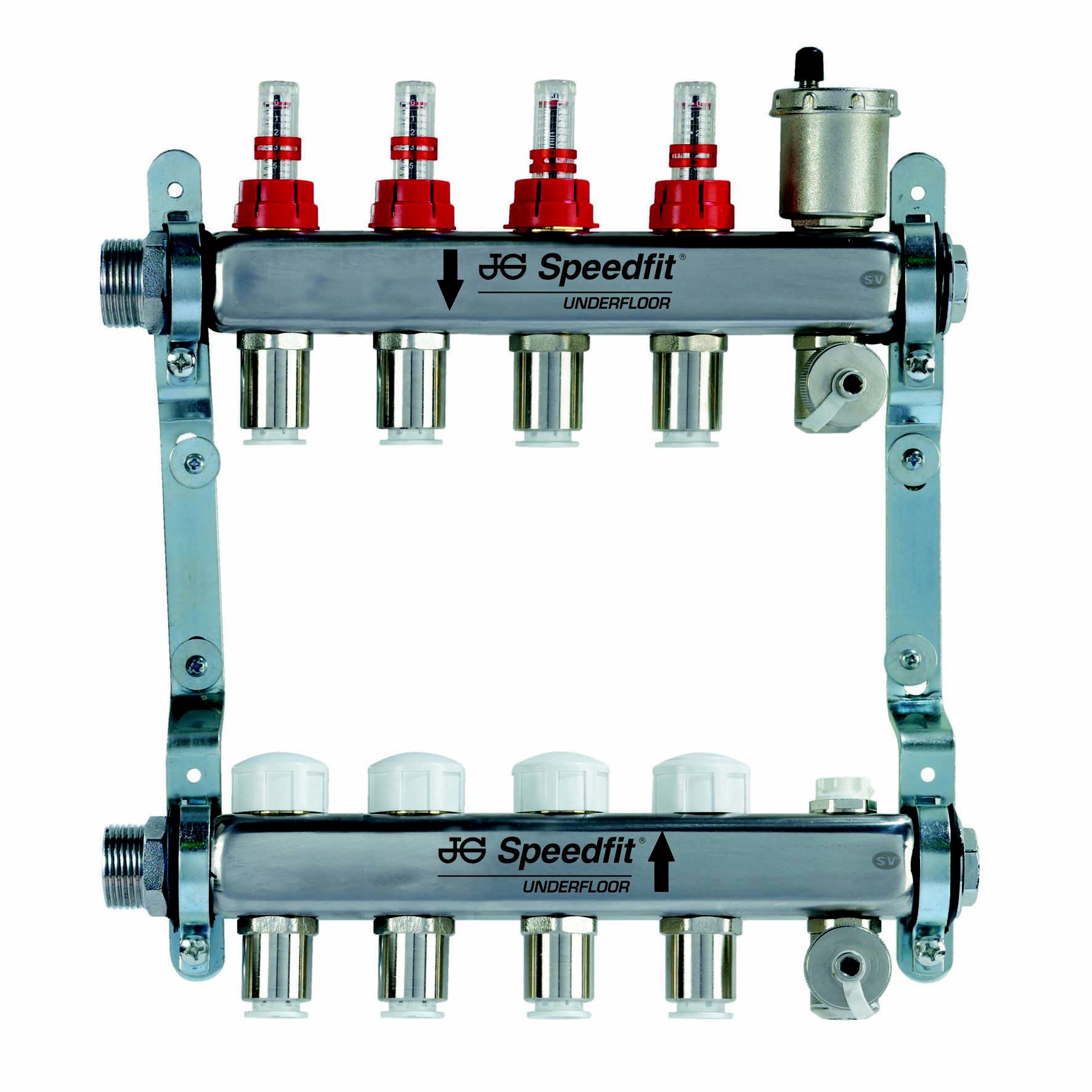 JG Speedfit 4 ports Manifold | Departments | DIY at B&Q