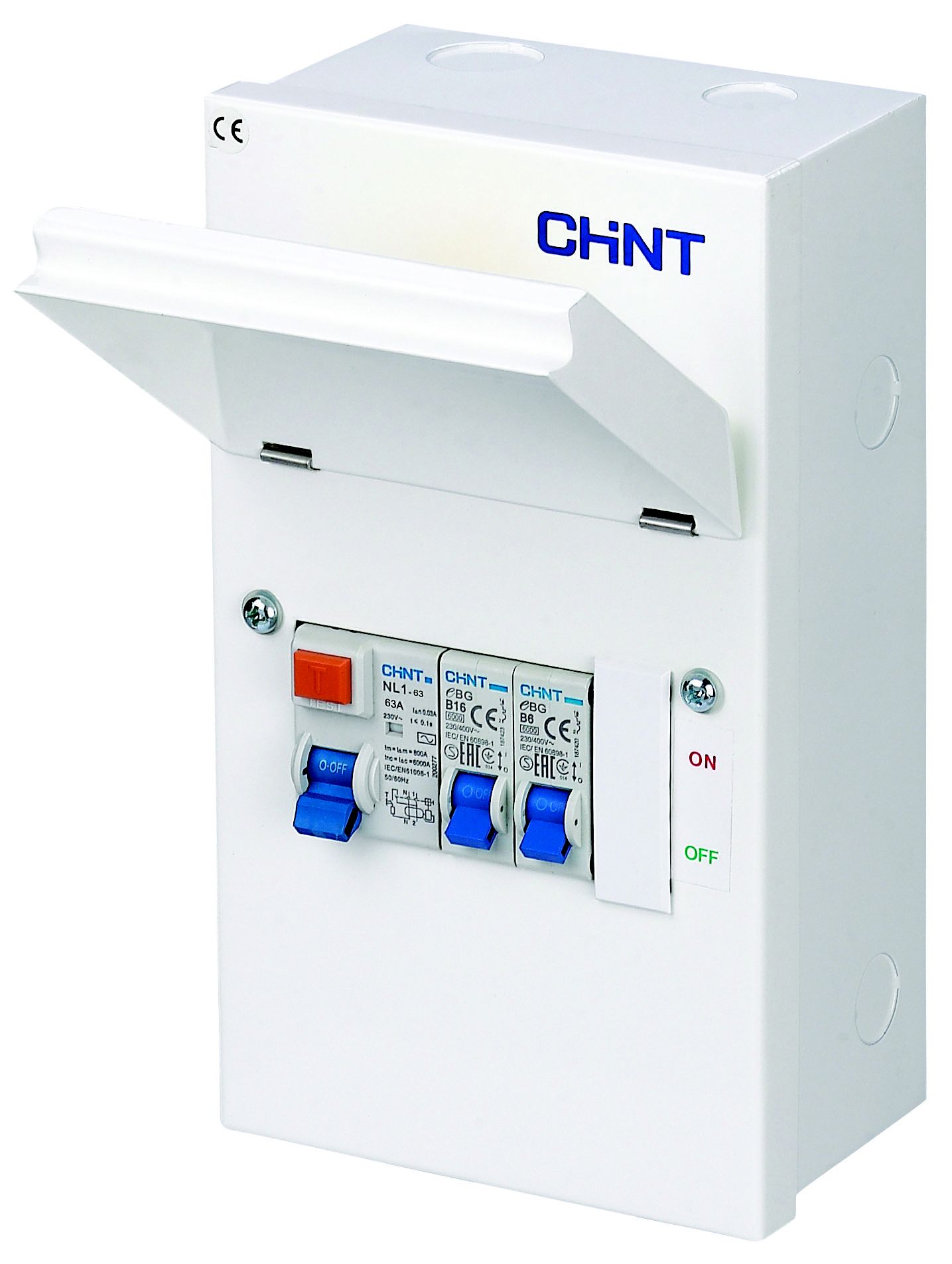 Chint 63A 5 way Consumer unit | Departments | DIY at B&Q