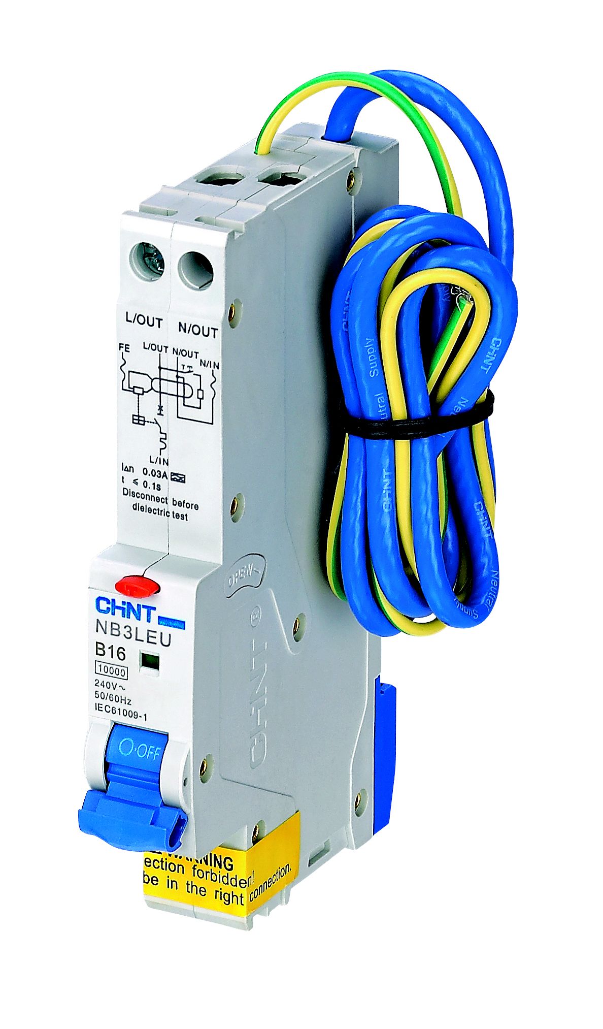 Chint 16A RCBO | Departments | DIY at B&Q