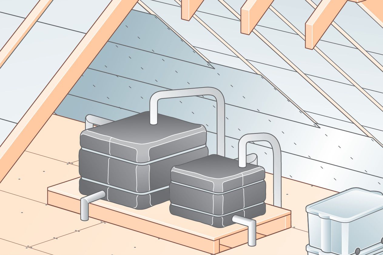 How to insulate a cold water tank | Ideas & Advice | DIY at B&Q