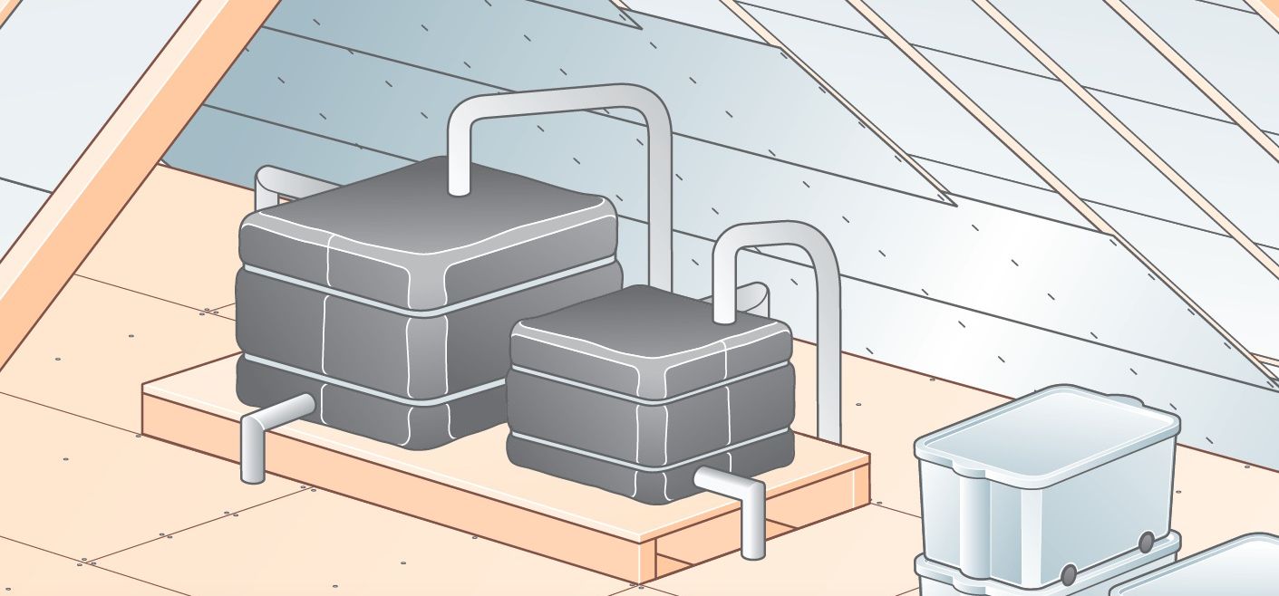 How to insulate a cold water tank | Ideas & Advice | DIY at B&Q