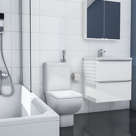 Bathrooms | Bathroom Suites, Furniture & Ideas | DIY at B&Q