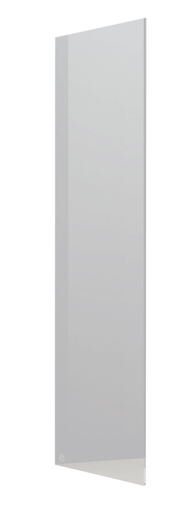 Aquadry Toughened Glass Wet Room Glass Screen Kit 200cm H X 89cm W