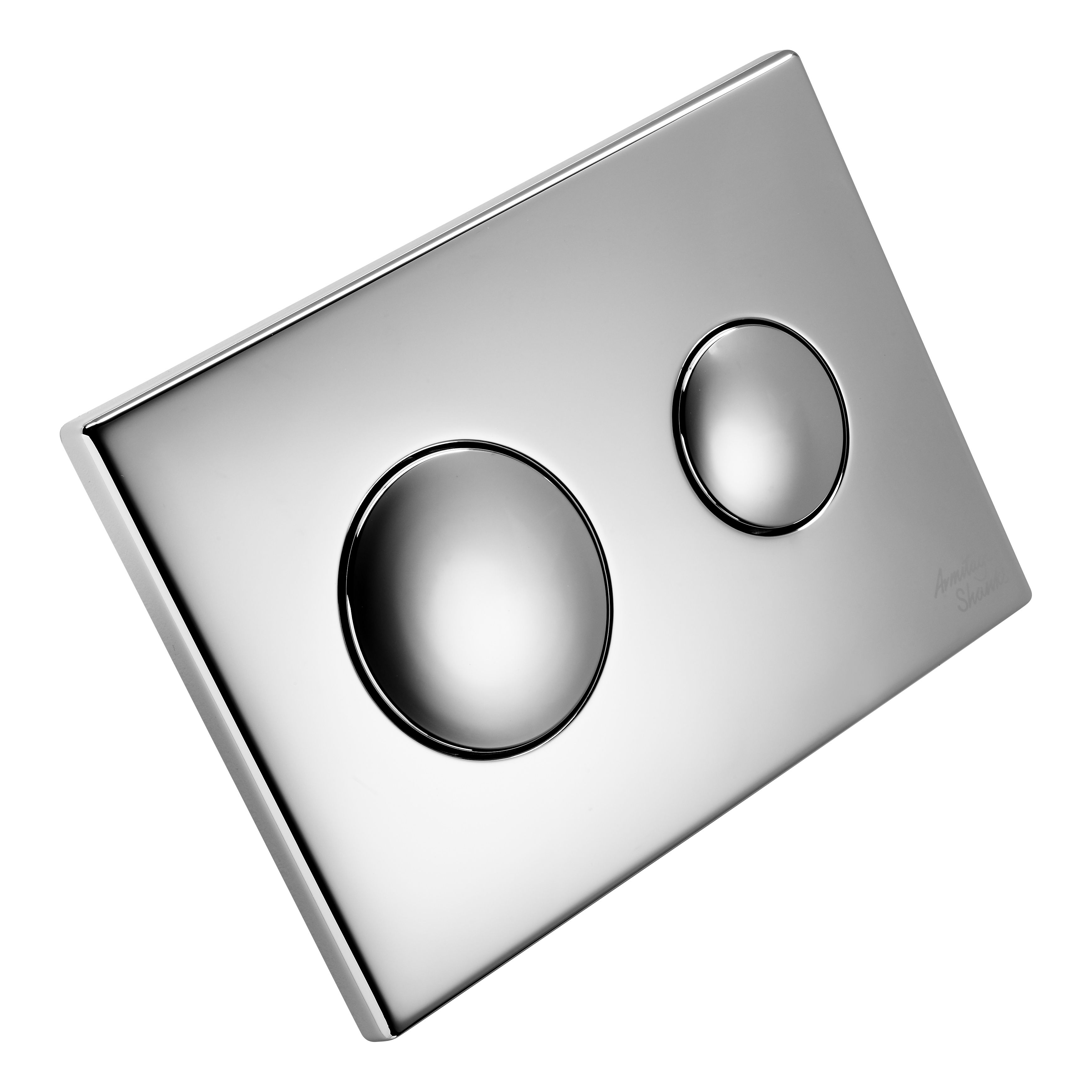 Armitage Shanks Wall-mounted Dual Flushing plate (H)155mm (W)225mm ...