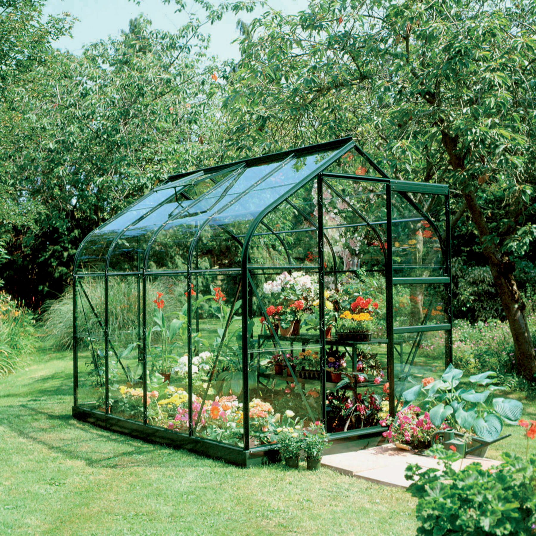 B&Q Green 6x8 Greenhouse | Tradepoint