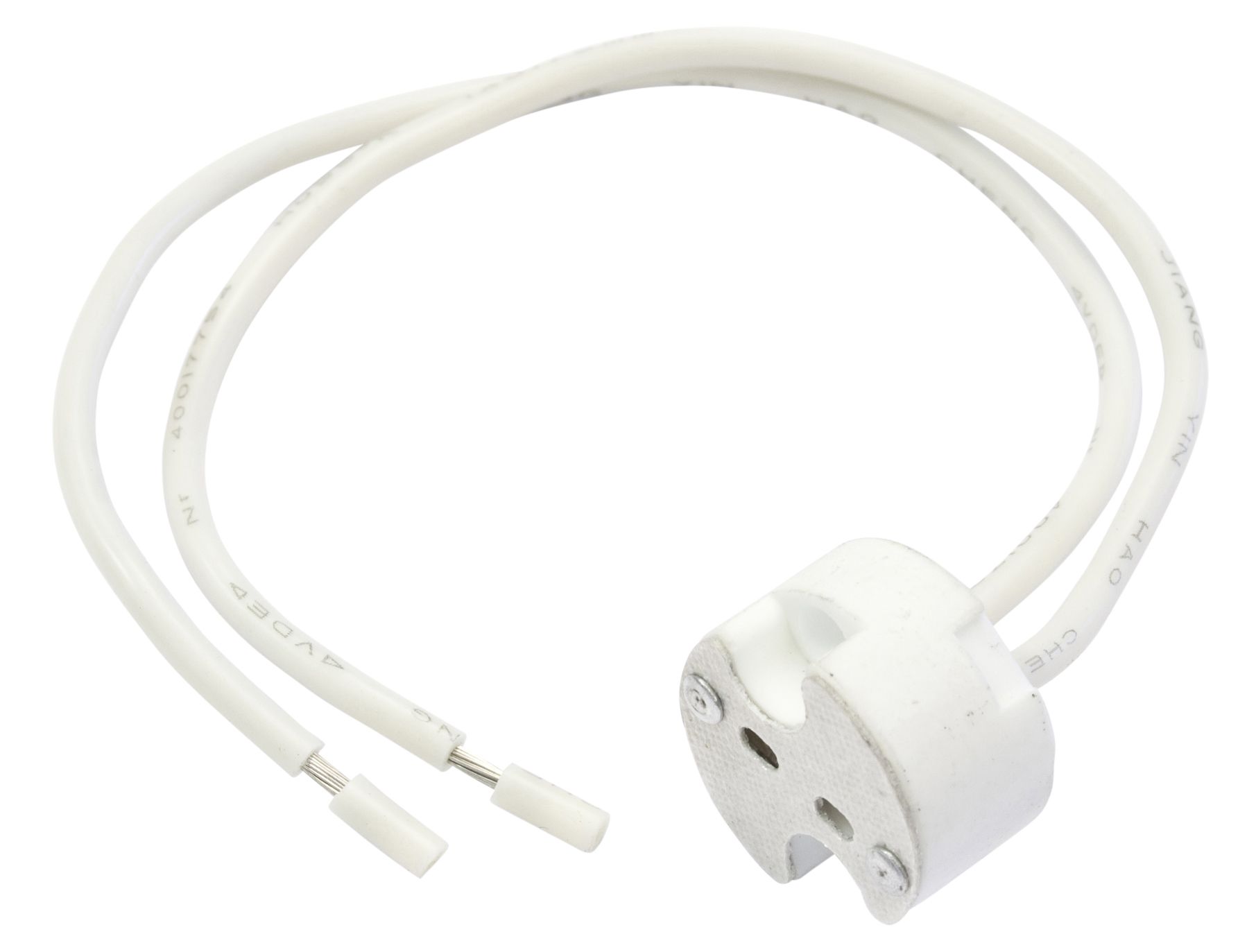 B Q White GU4 Lampholder