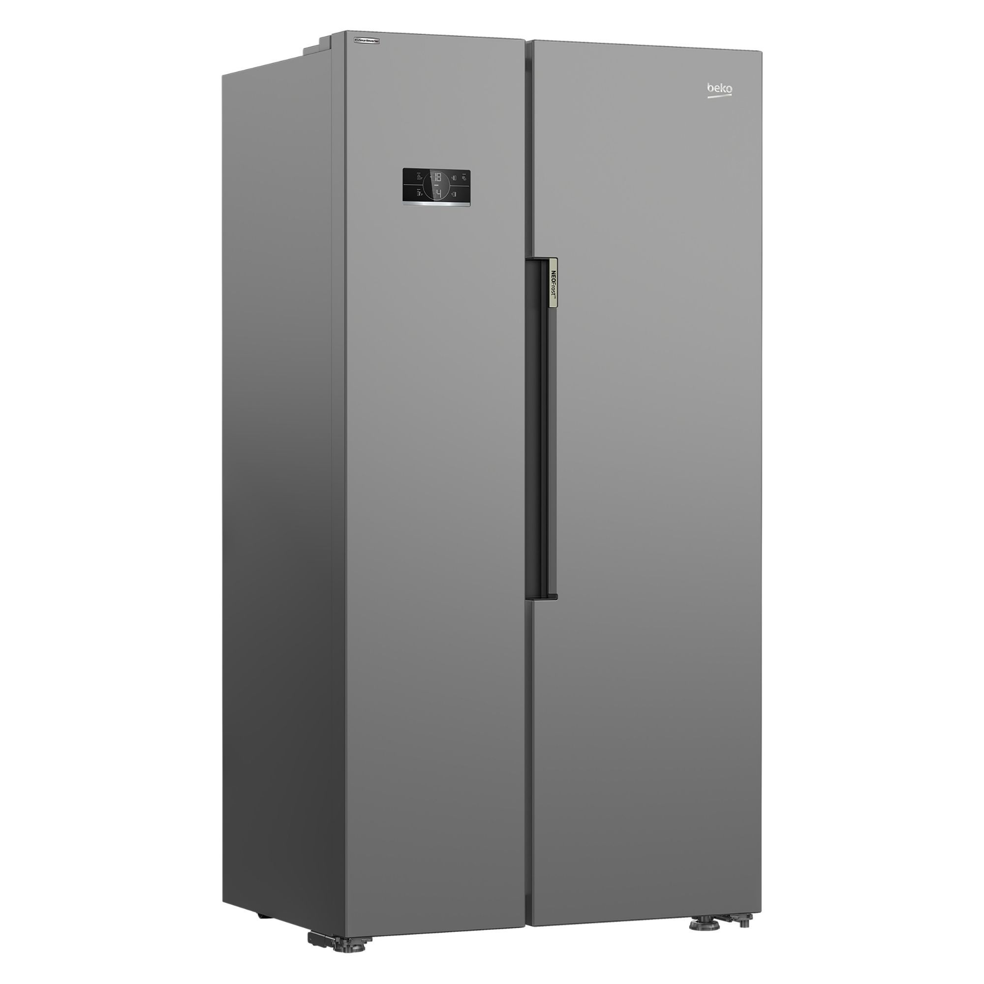 Beko ASL1342S American style Freestanding Frost free Fridge freezer ...