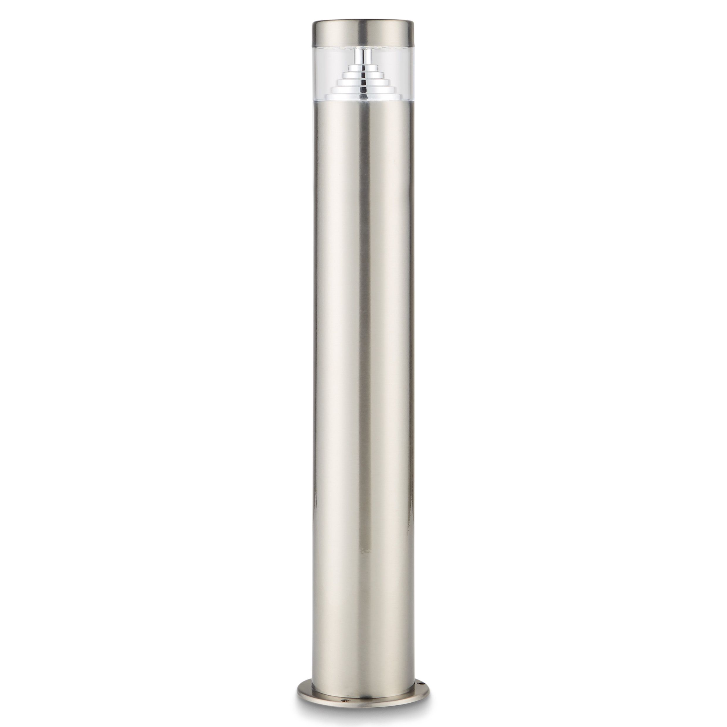 Blooma Kelowna Silver effect Mains-powered 1 lamp LED Post light (H)500mm