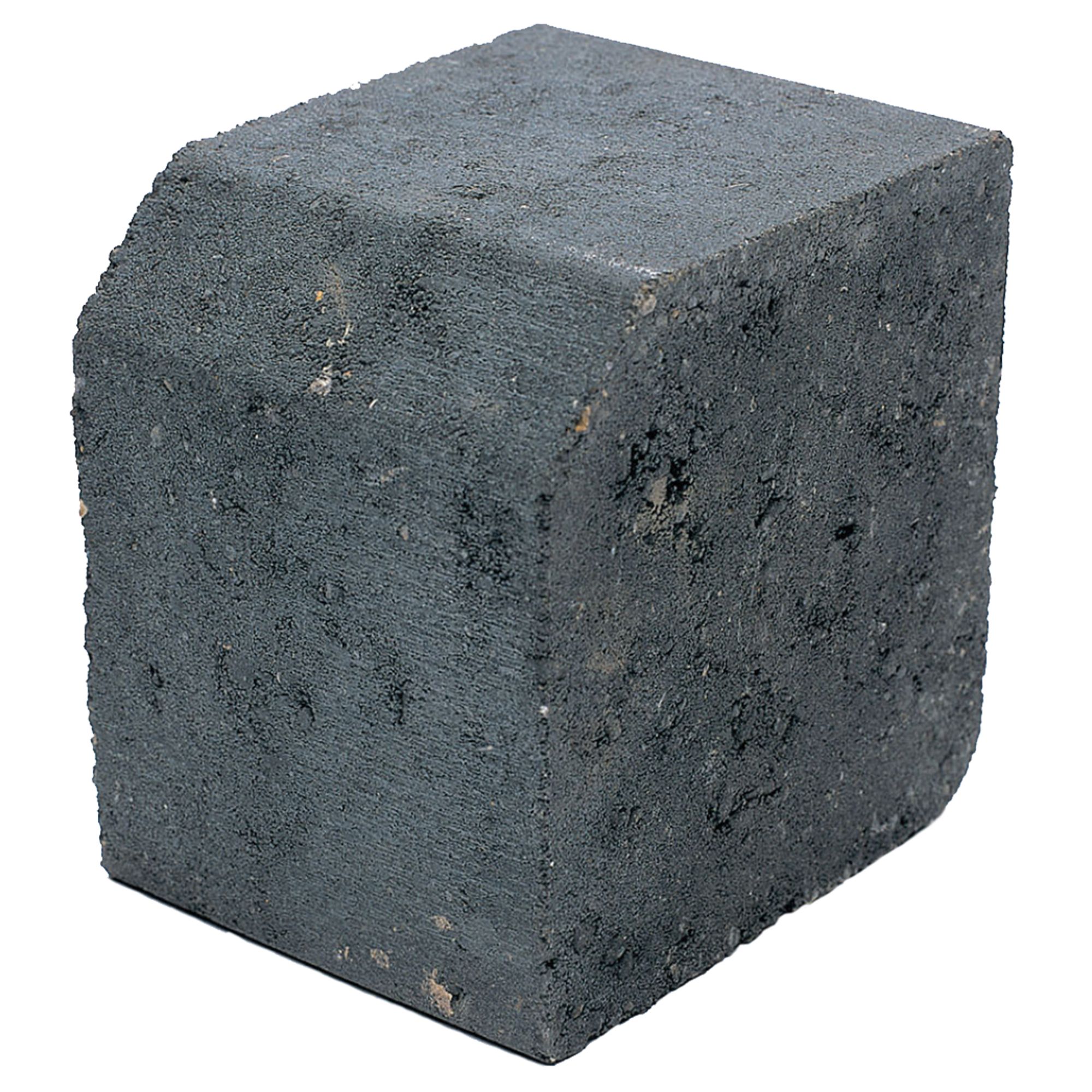 Bradstone Charcoal Block kerb (L)100mm (W)125mm (T)125mm, Pack of 288 ...