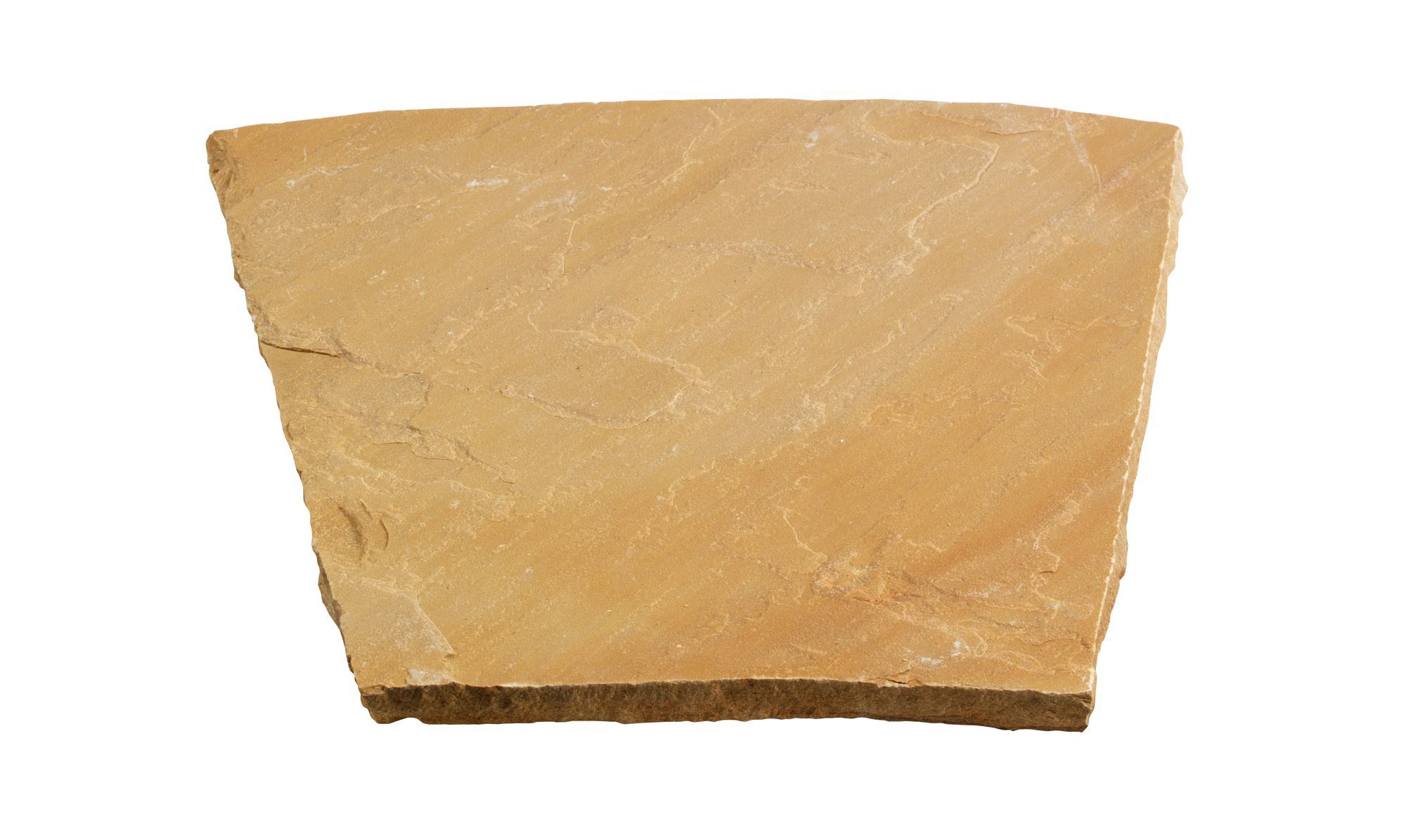 Bradstone Natural sandstone Sunset buff Sandstone Paving slab (L)100mm ...