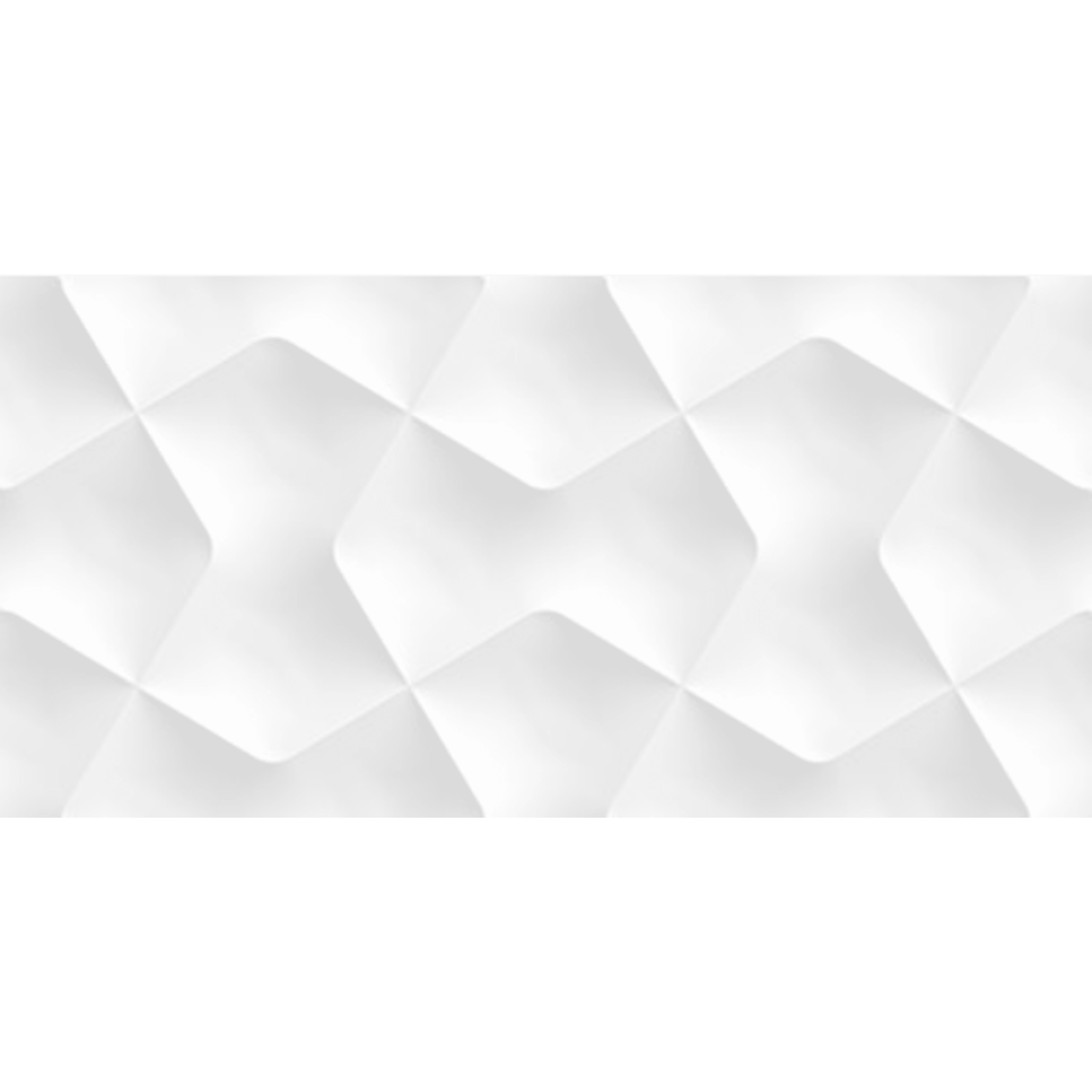 Ceramica Terra White Gloss Décor Textured Ceramic Indoor Wall tile ...