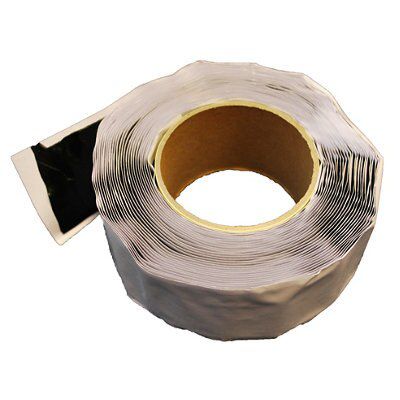Damplas Black Damp proofing tape, (L)10m (W)50mm
