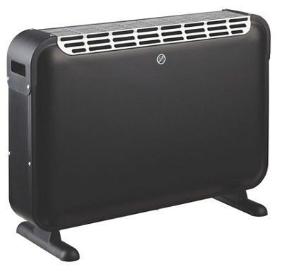 De’Longhi Black Convector heater | Tradepoint