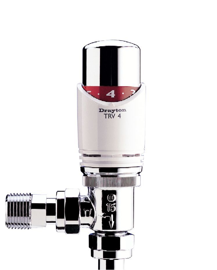 Drayton TRV4 247450 Angled Thermostatic Radiator valve
