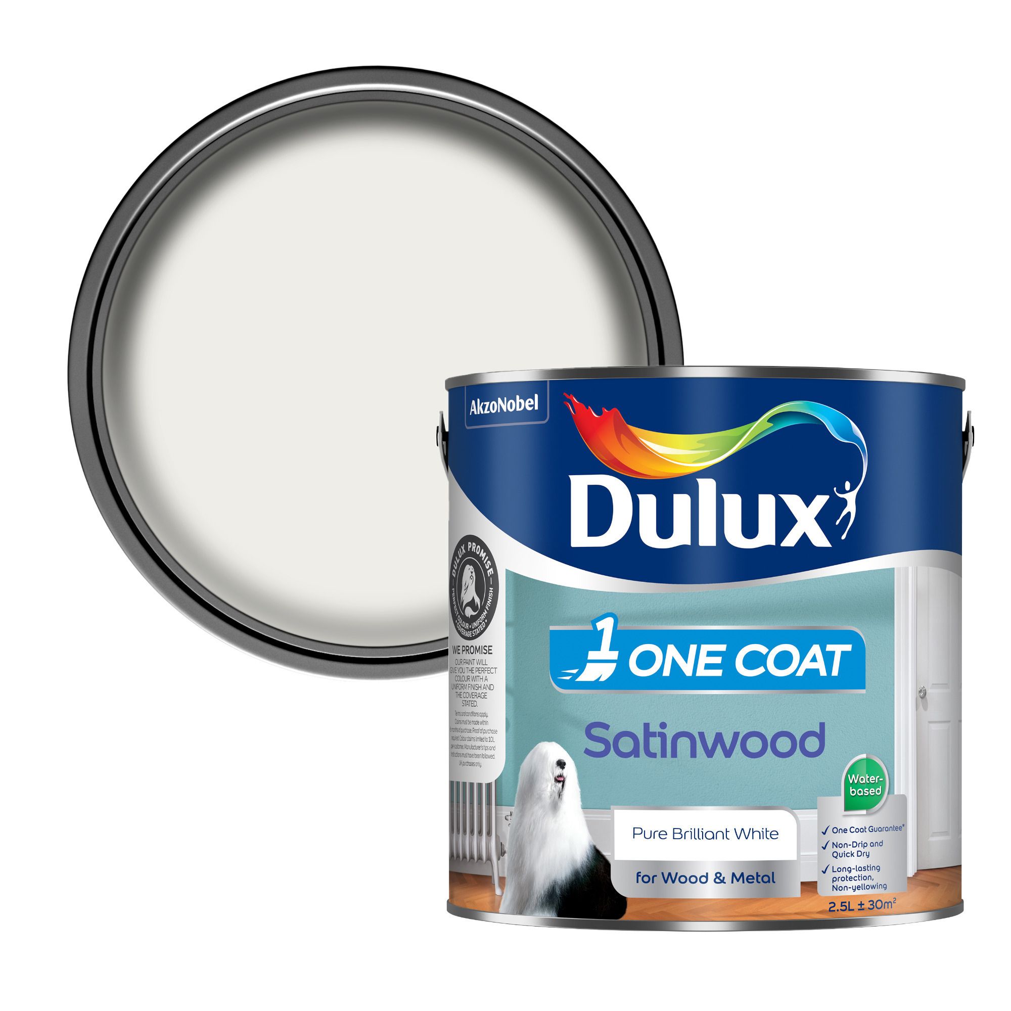 White satin paint for wood store
