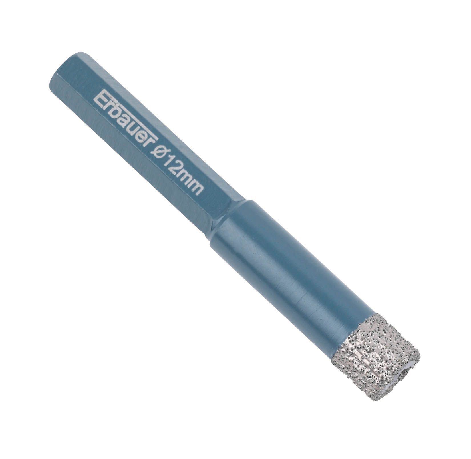 Erbauer Tile drill bit Dia 15mm L 8mm Tradepoint