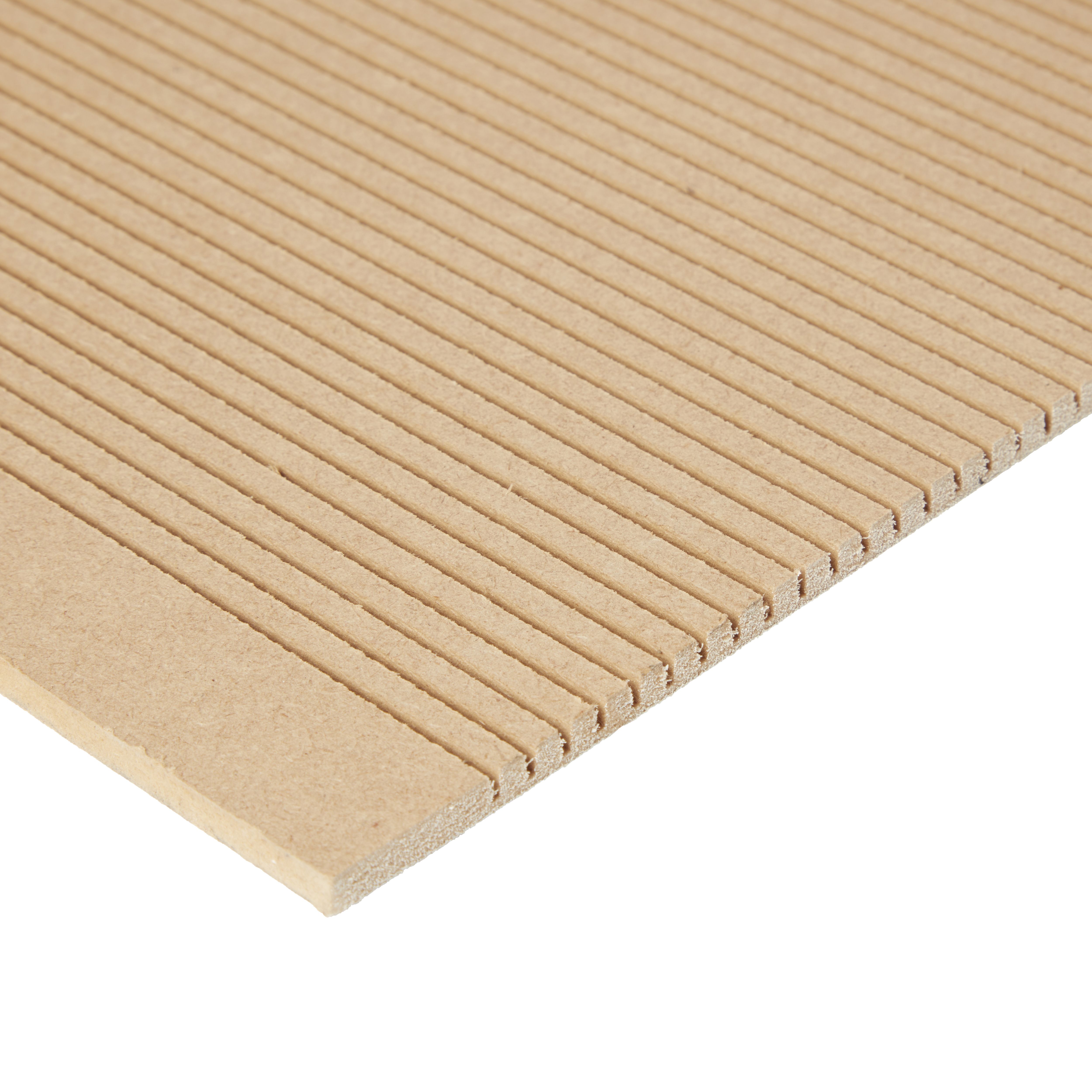 Flexible MDF White MDF Fibreboard (L)1.22m (W)0.61m (T)6mm | Tradepoint