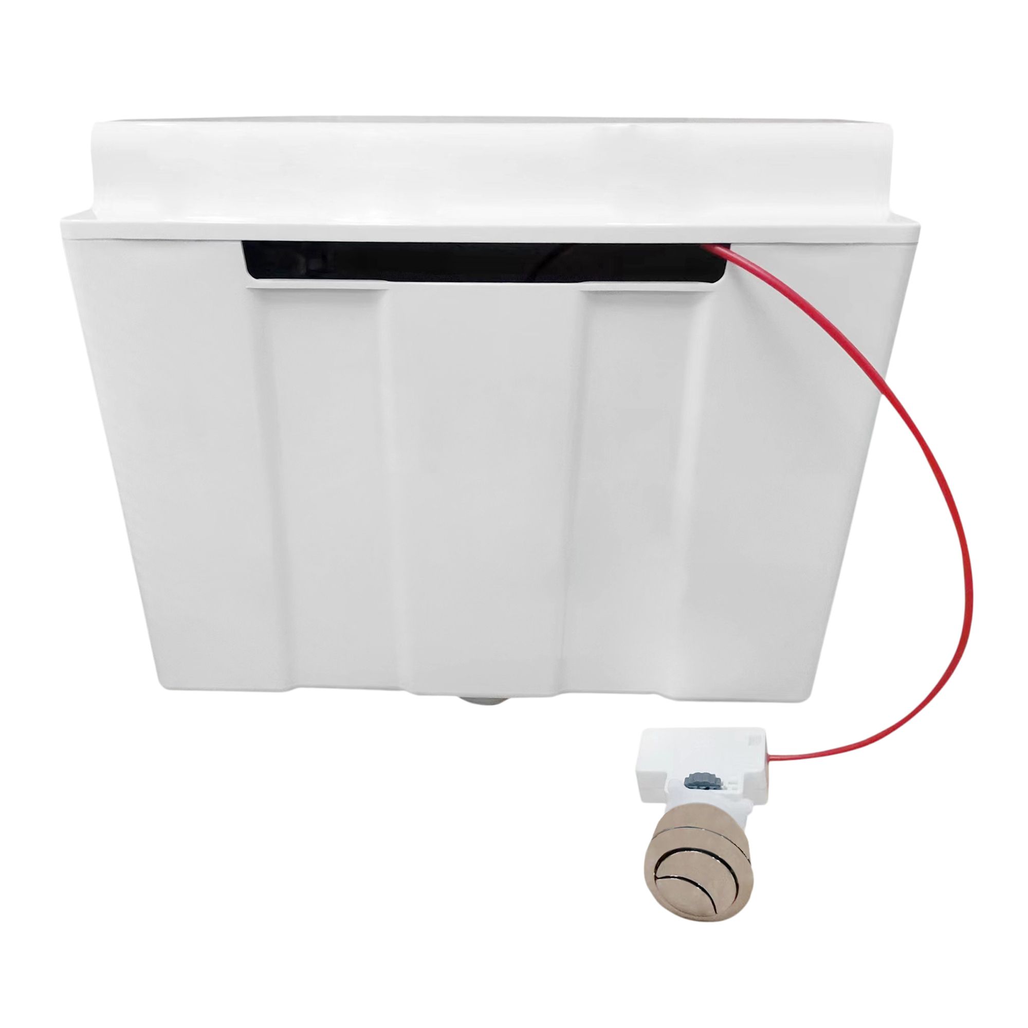 Flomasta Concealed Cistern White Concealed Bottom inlet Water-saving ...