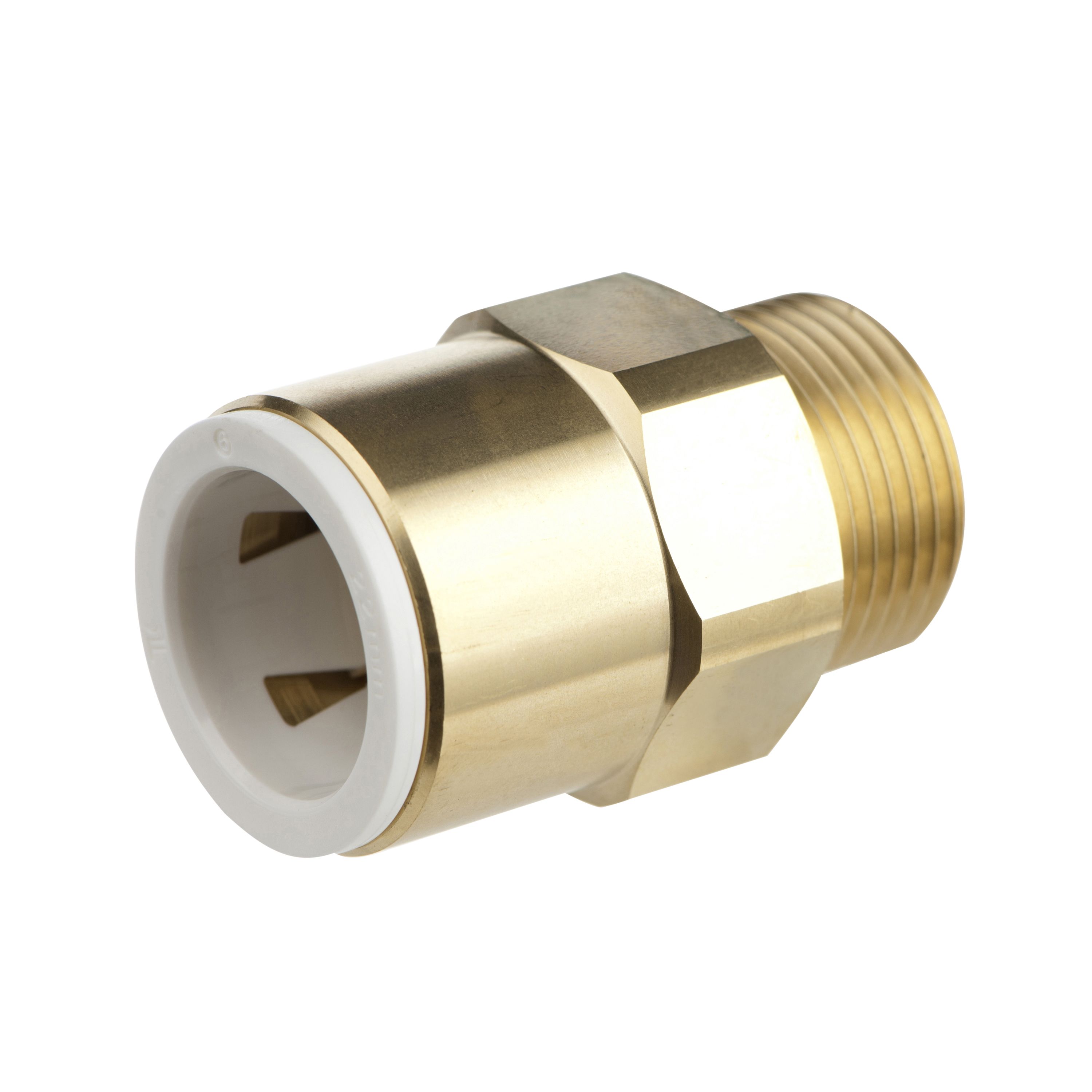 Flomasta Reducing Coupler (Dia)15mm (Dia)12.7mm x ½" 27mm | Tradepoint