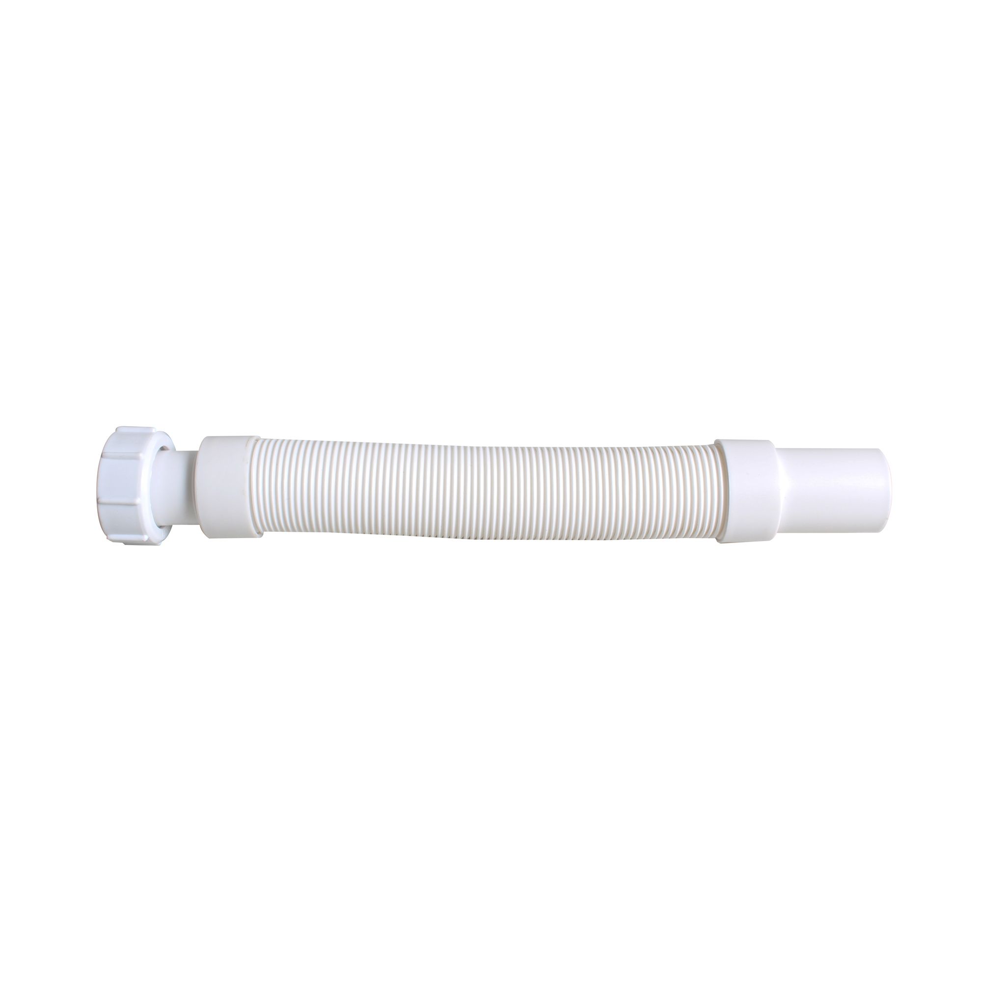 Flomasta White Flexible waste pipe (Dia)32mm (L)0.32m | Tradepoint
