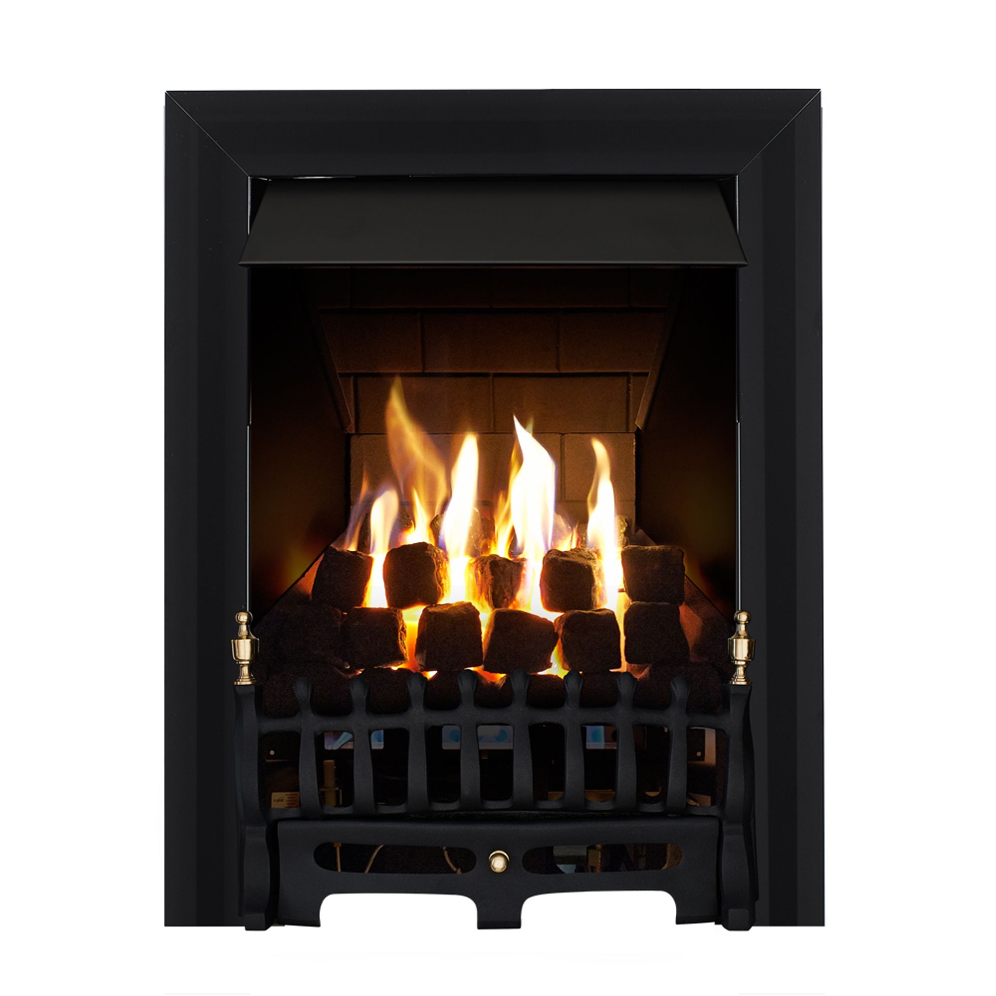 Focal Point Blenheim multi flue Black Remote controlled Gas Fire ...