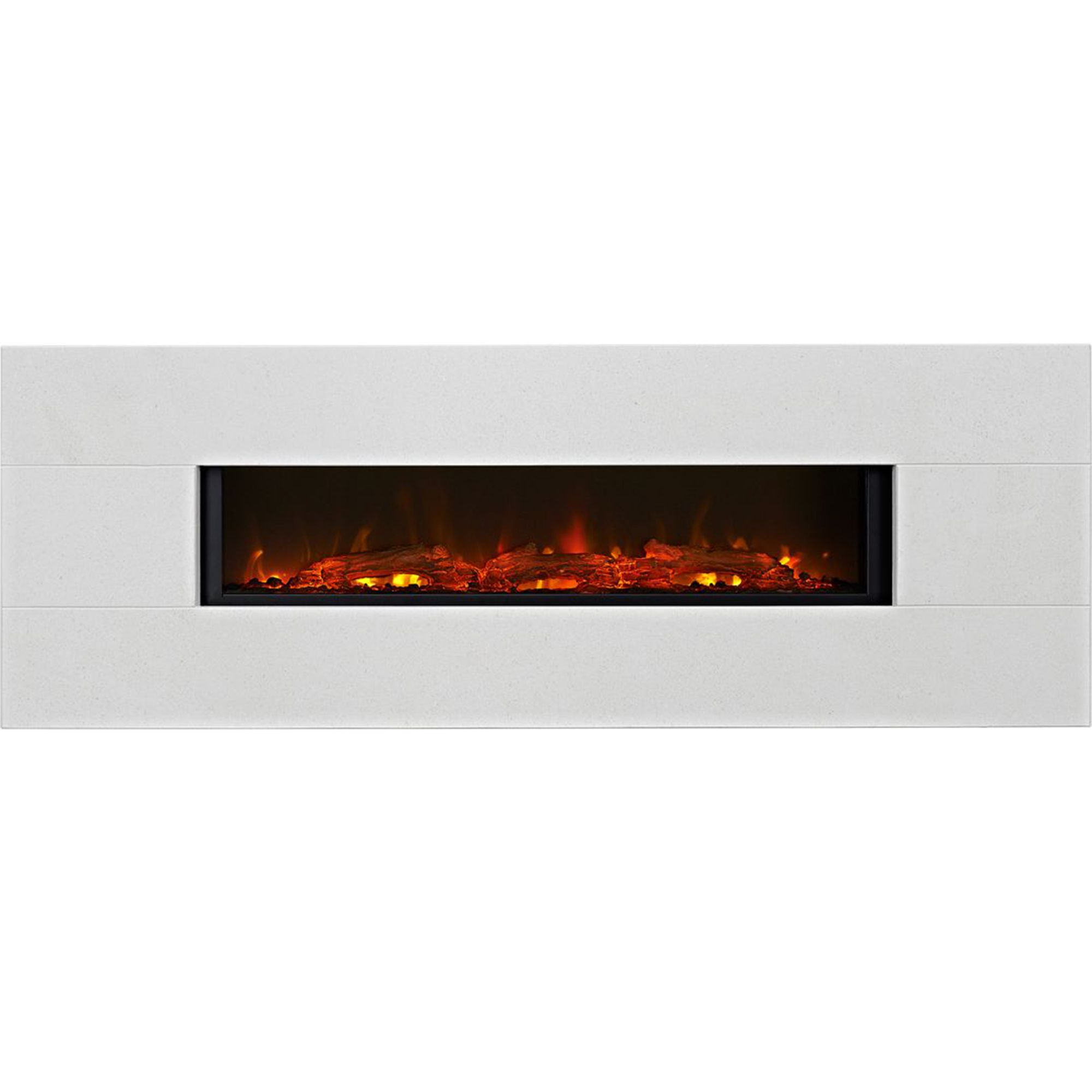 Focal Point Vesuvius 1.5kW Stone effect Wall-mounted Electric Fire