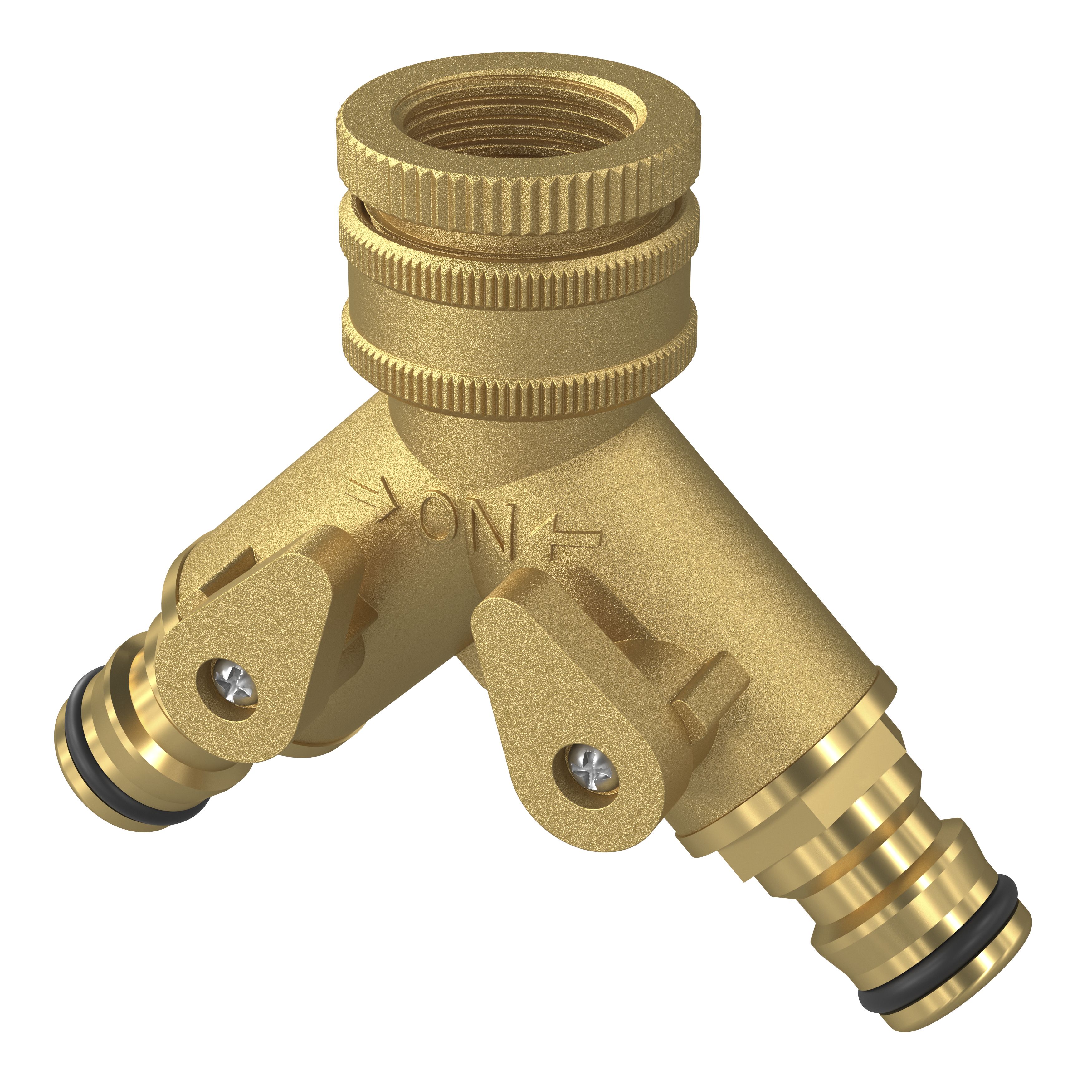 GoodHome 2-way hose pipe connector | Tradepoint