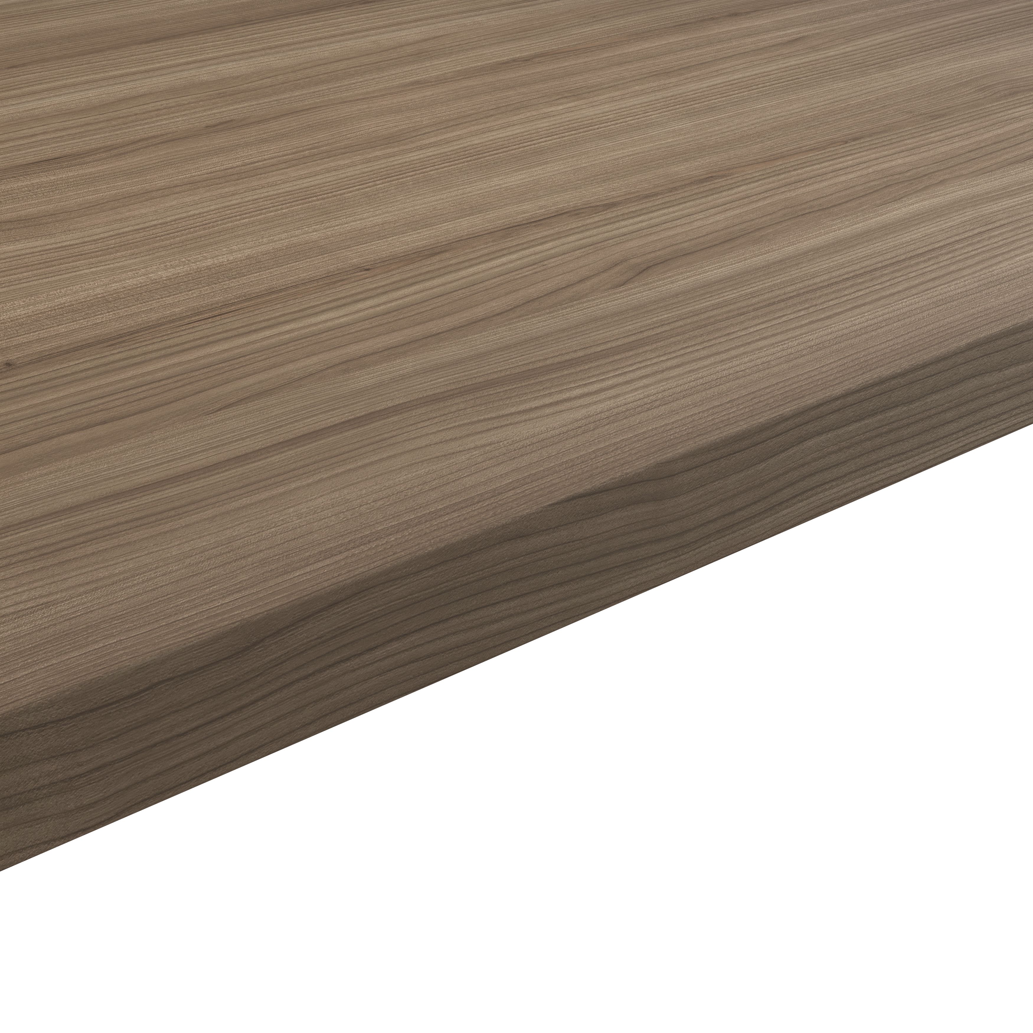 GoodHome 38mm Berberis Matt Wood effect Laminate Square edge Breakfast bar, (L)2000mm