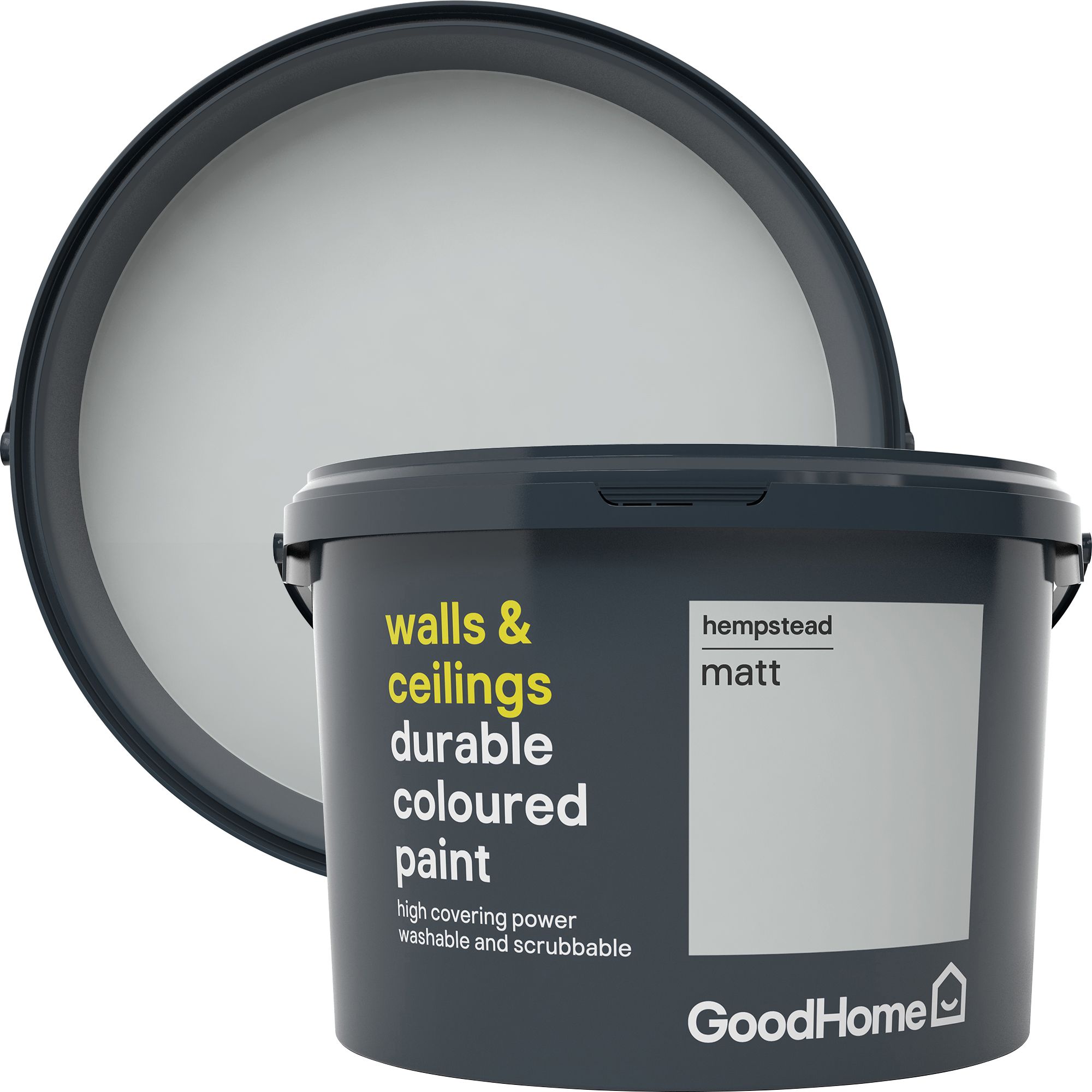 GoodHome Durable Hempstead Matt Emulsion paint 2.5L | Tradepoint