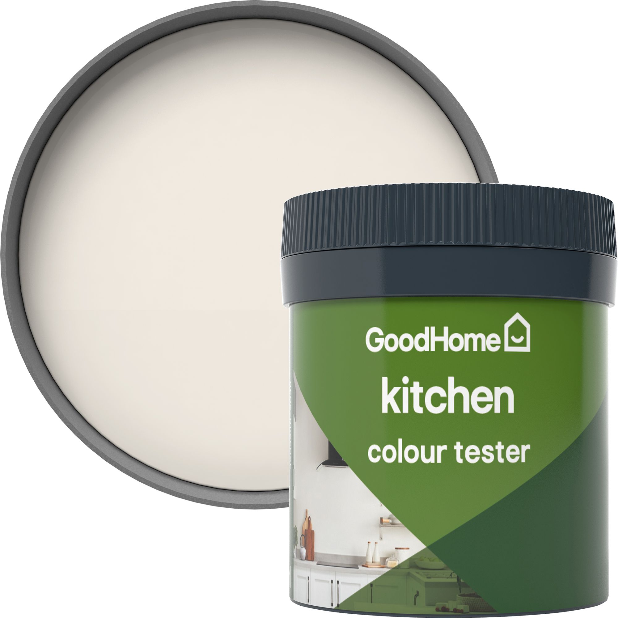 GoodHome Kitchen Ottawa Matt Wall & ceiling Emulsion paint, 50ml Tester pot