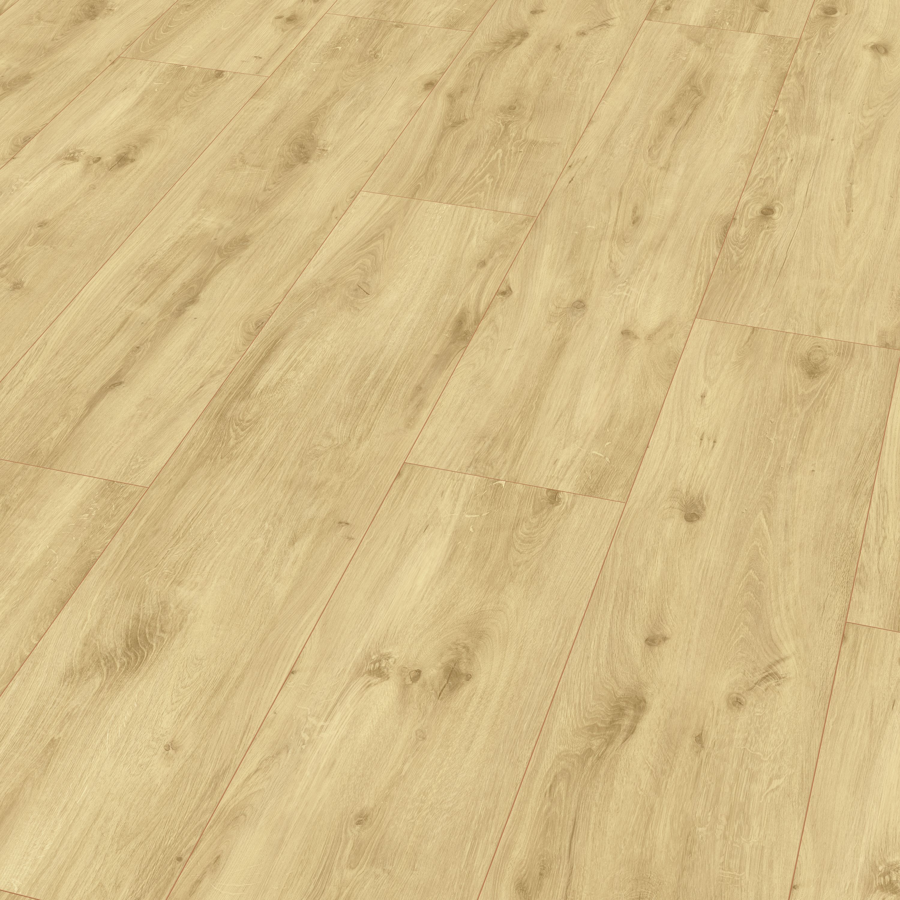 GoodHome Lulea Authentic Natural Wood effect Laminate Flooring Sample