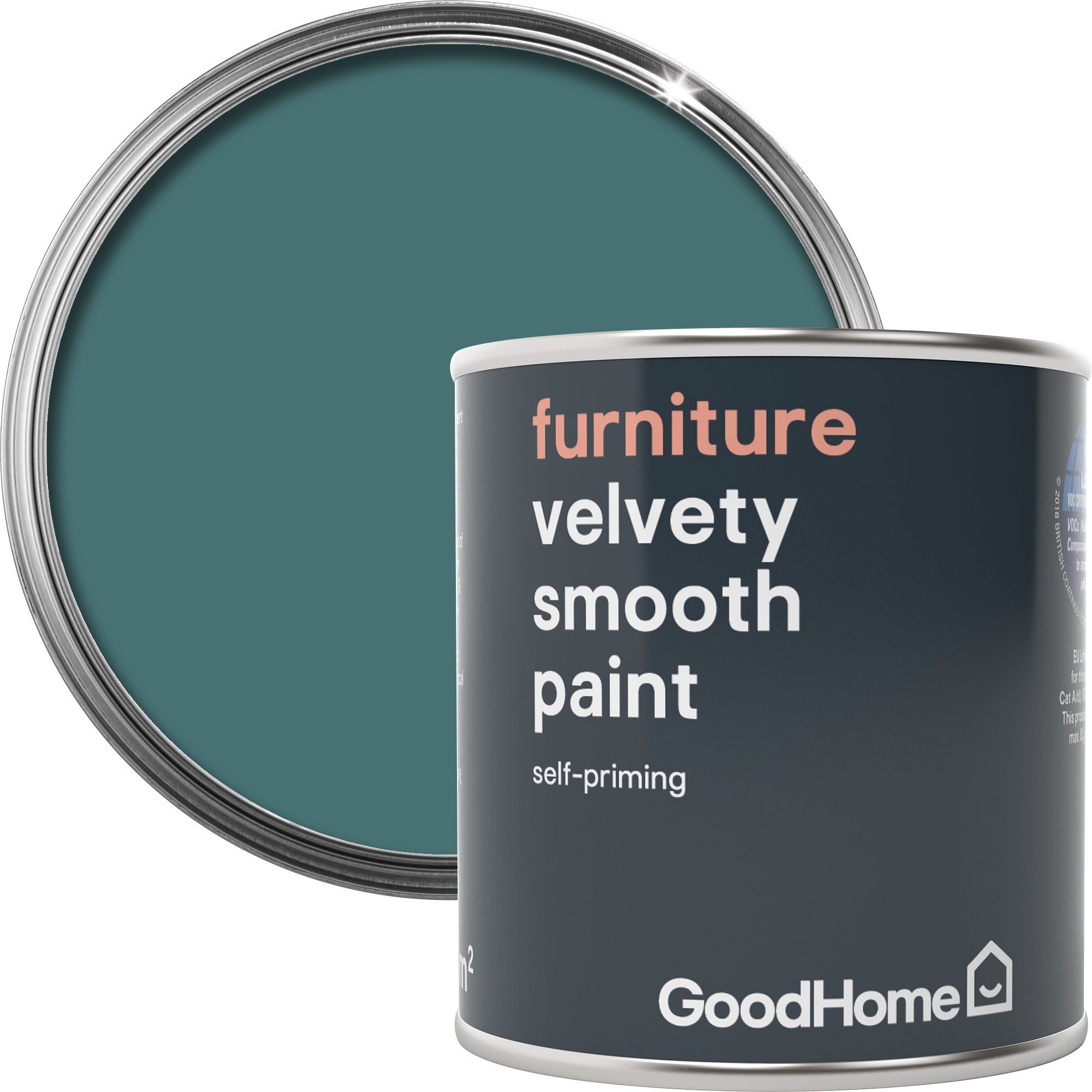 GoodHome Milltown Matt Furniture paint, 125ml | Tradepoint