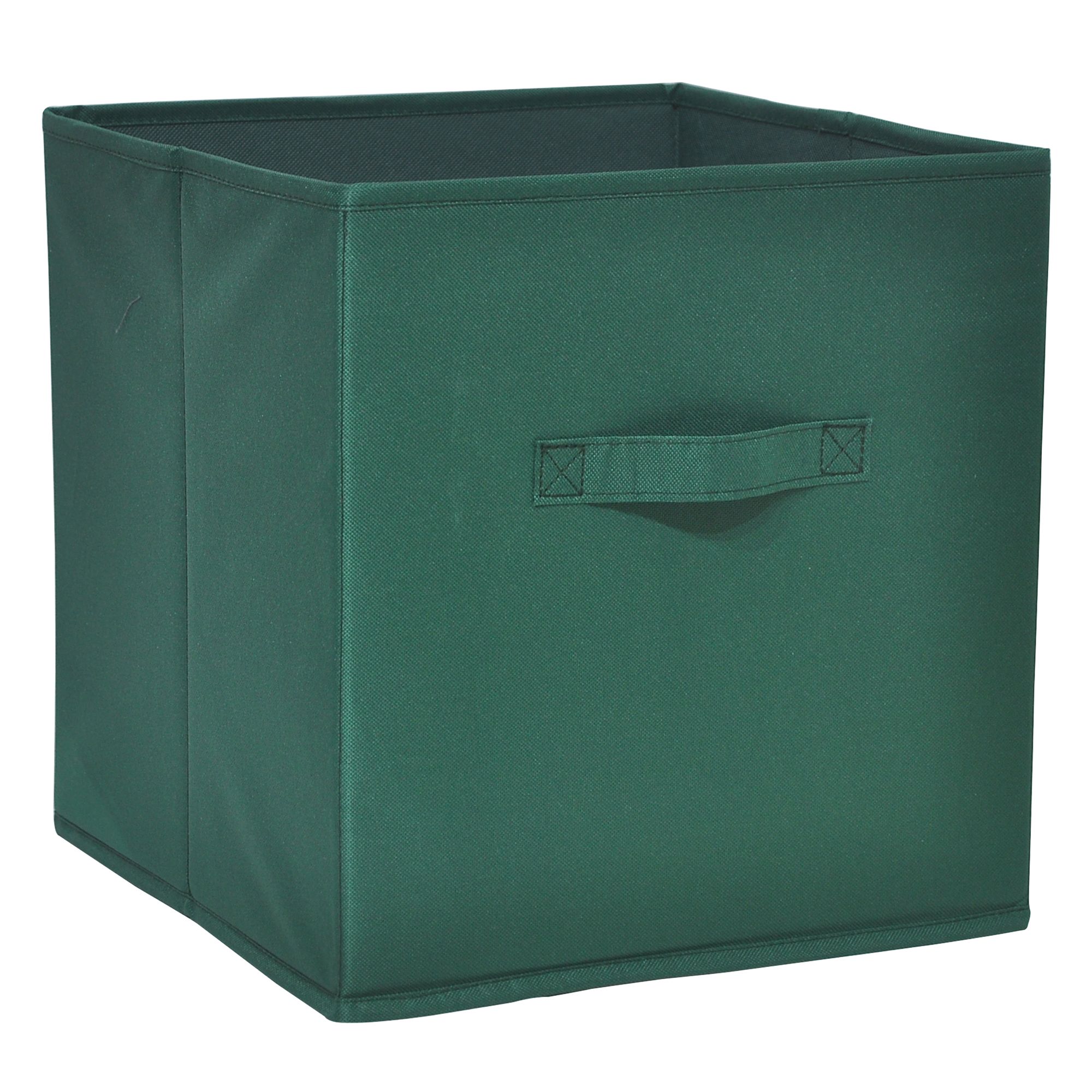 Green storage baskets store