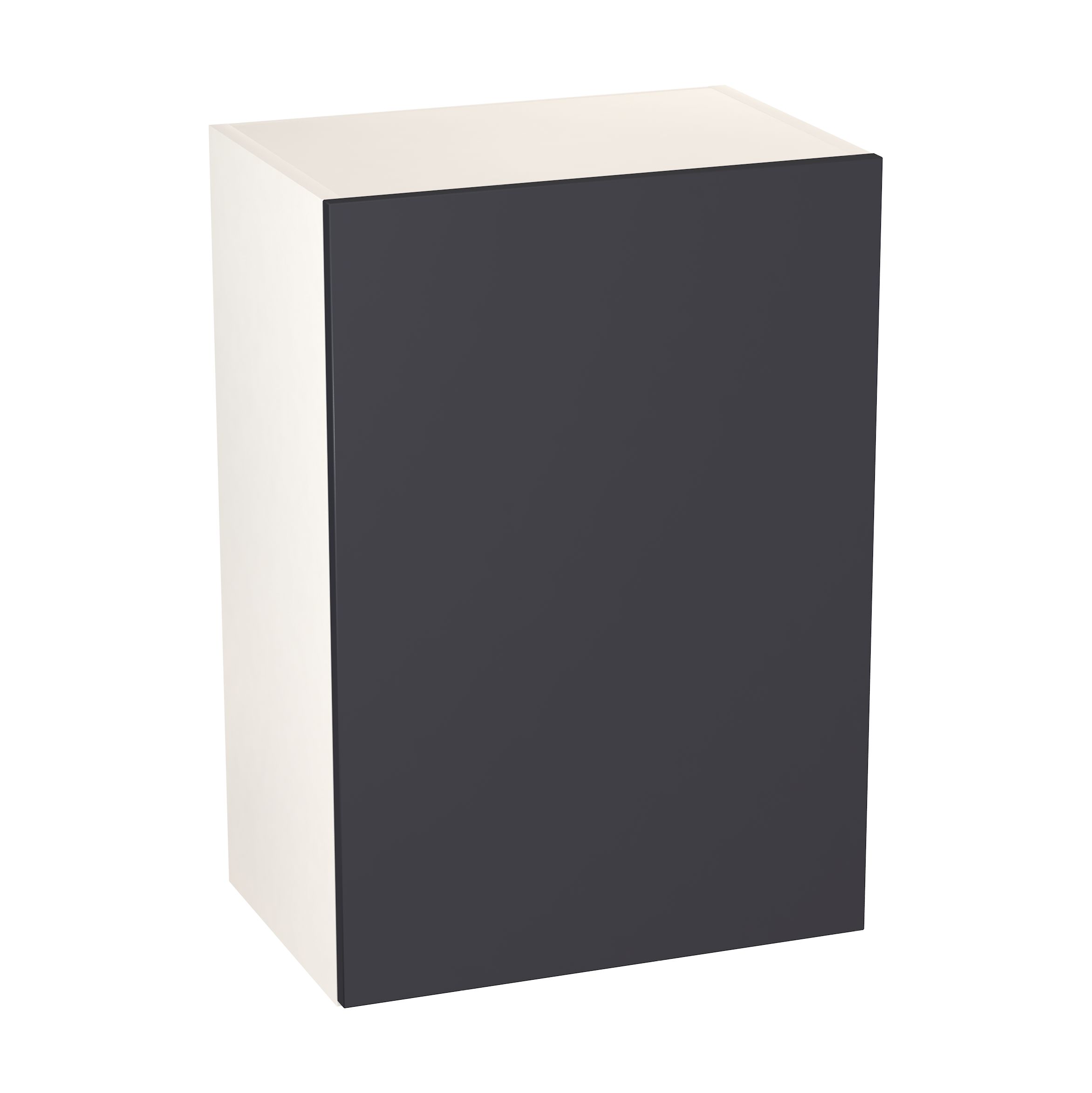 GoodHome Stevia Matt blue slab Wall Kitchen cabinet (W)500mm (H)720mm