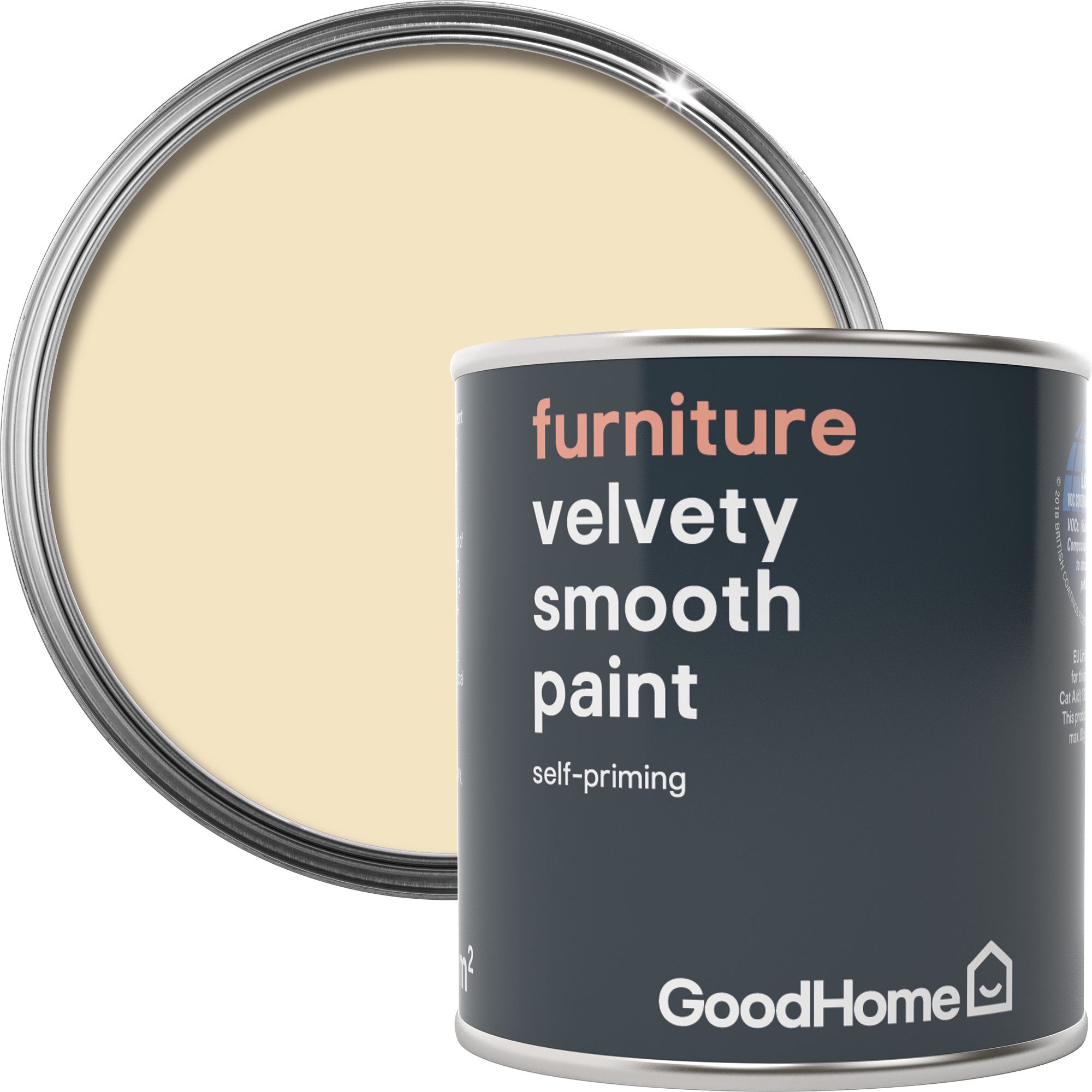 GoodHome Toronto Matt Furniture paint, 125ml | Tradepoint
