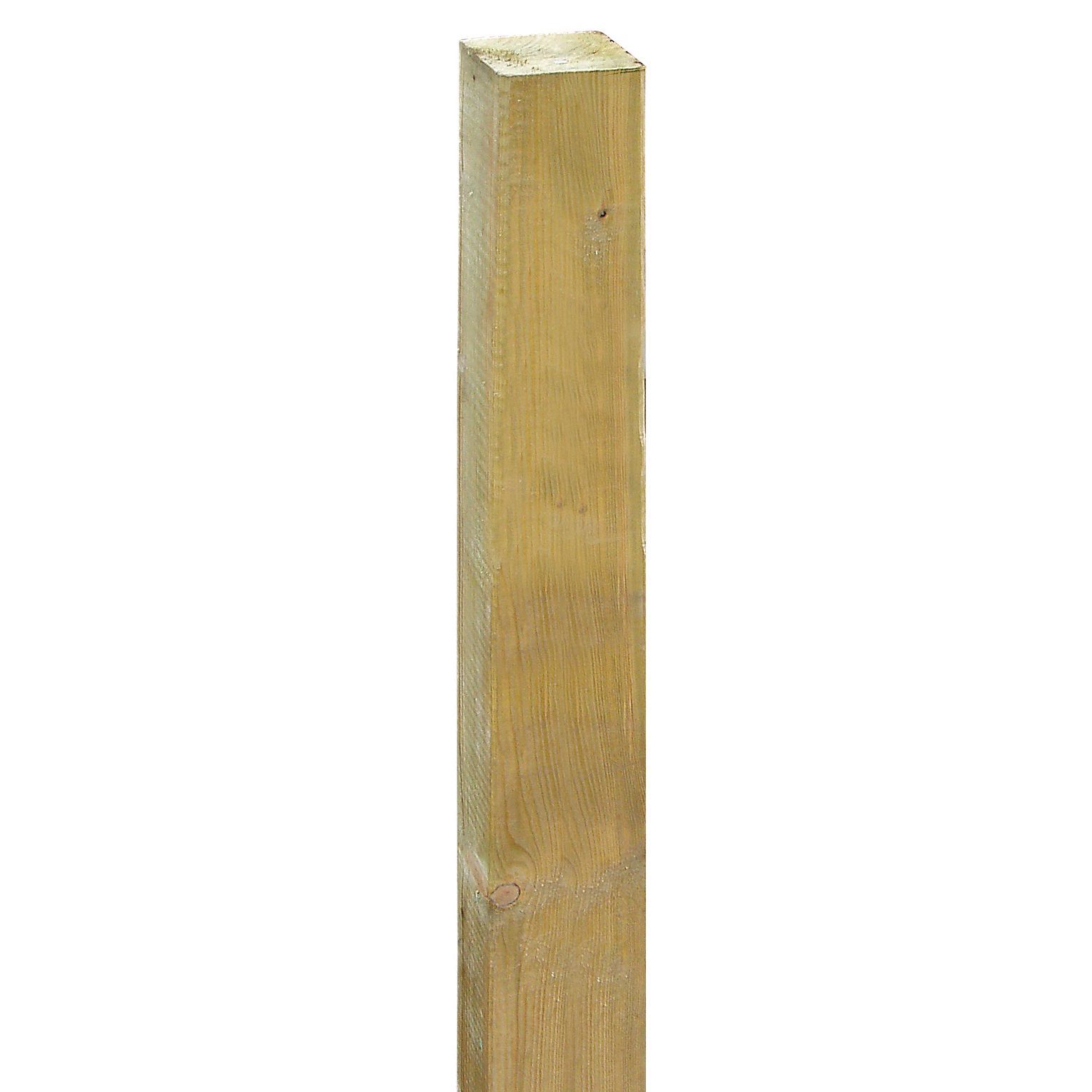 Grange Green Square Wooden Fence post (H)1.8m, Pack of 6 | Tradepoint