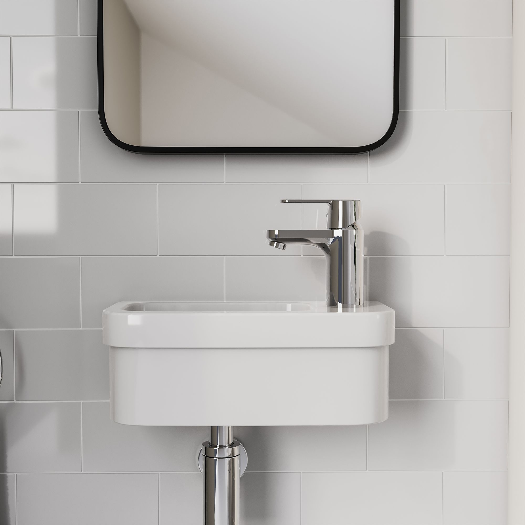 Grohe Get Chrome effect Basin Mono mixer Tap